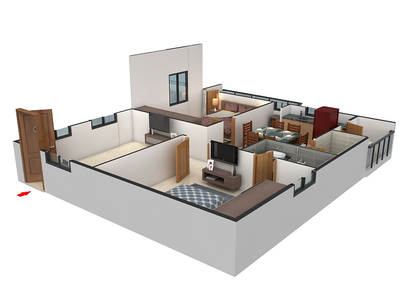 ArtStation - FLOOR PLAN