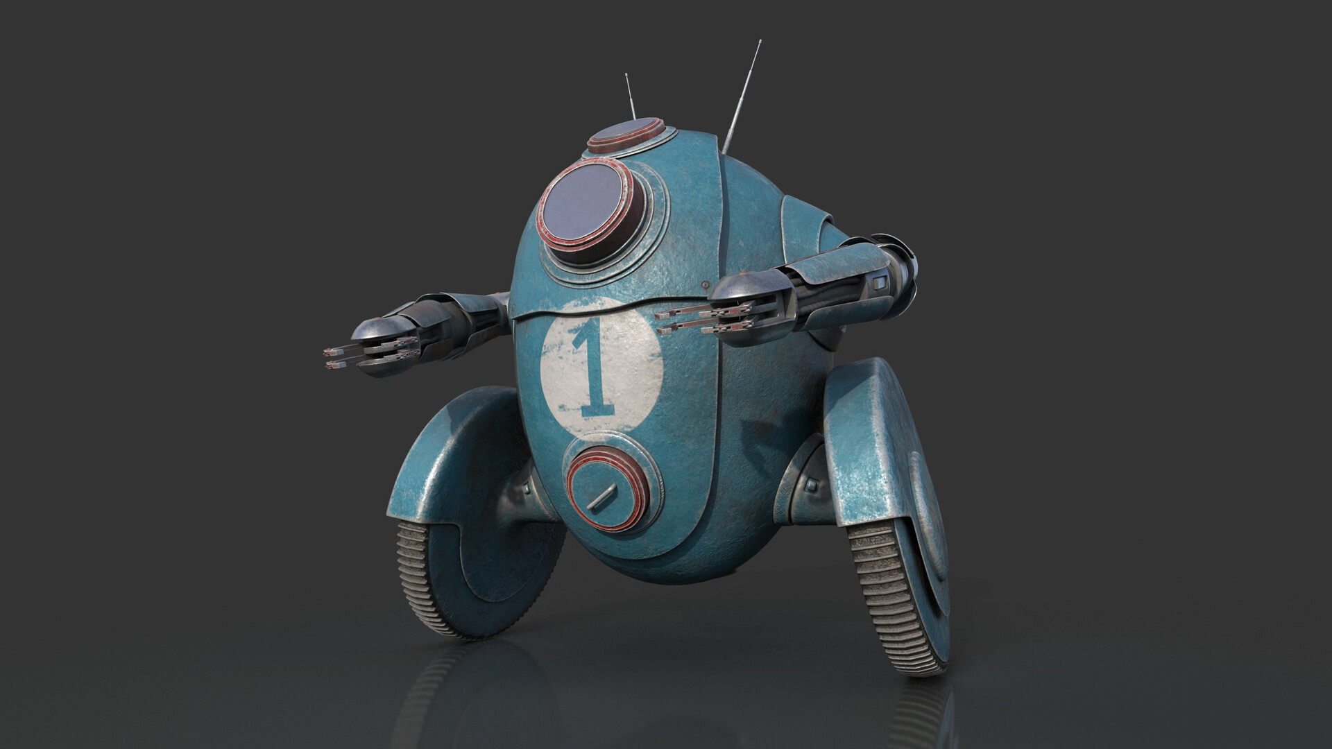 ArtStation - Old robot