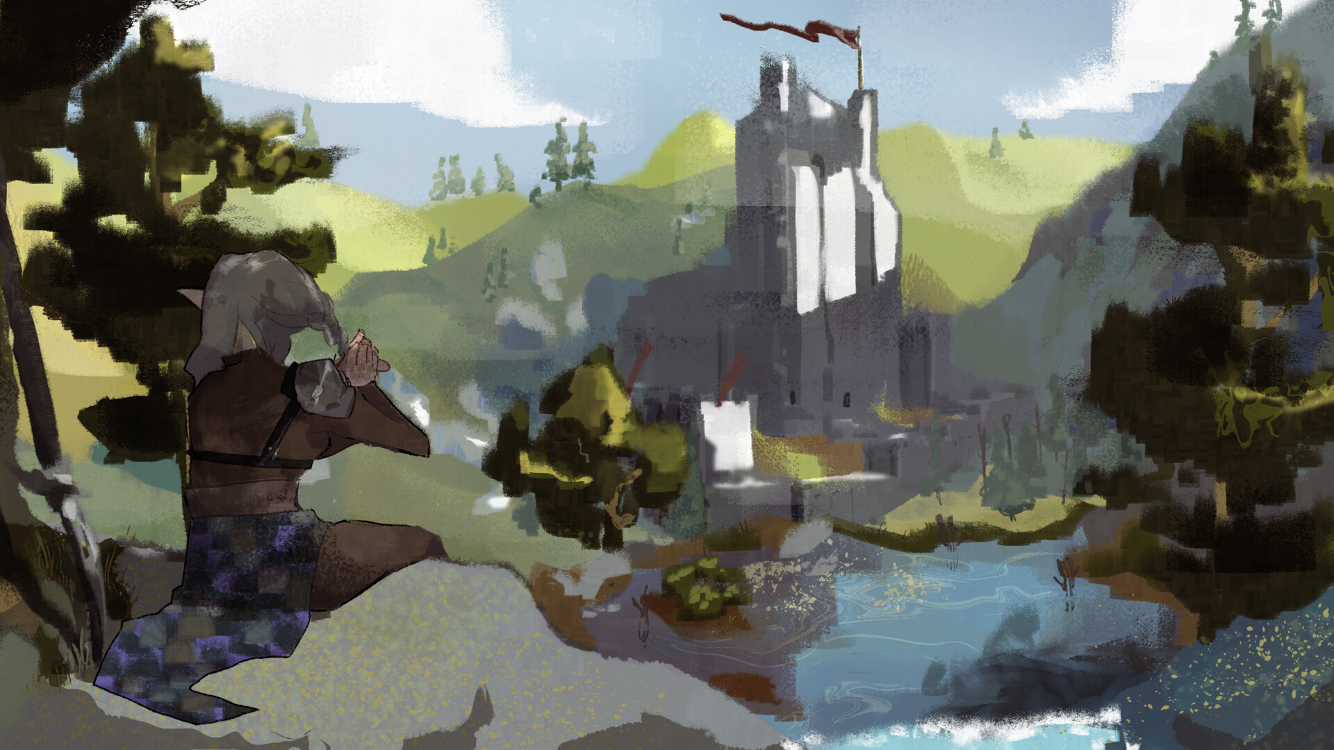 shuuma savi - Hinterlands - step by step