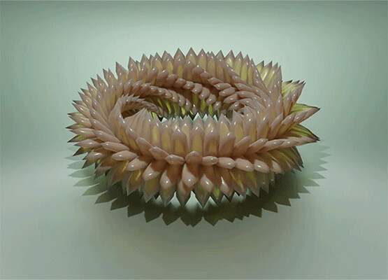 ArtStation - Abstract organic object