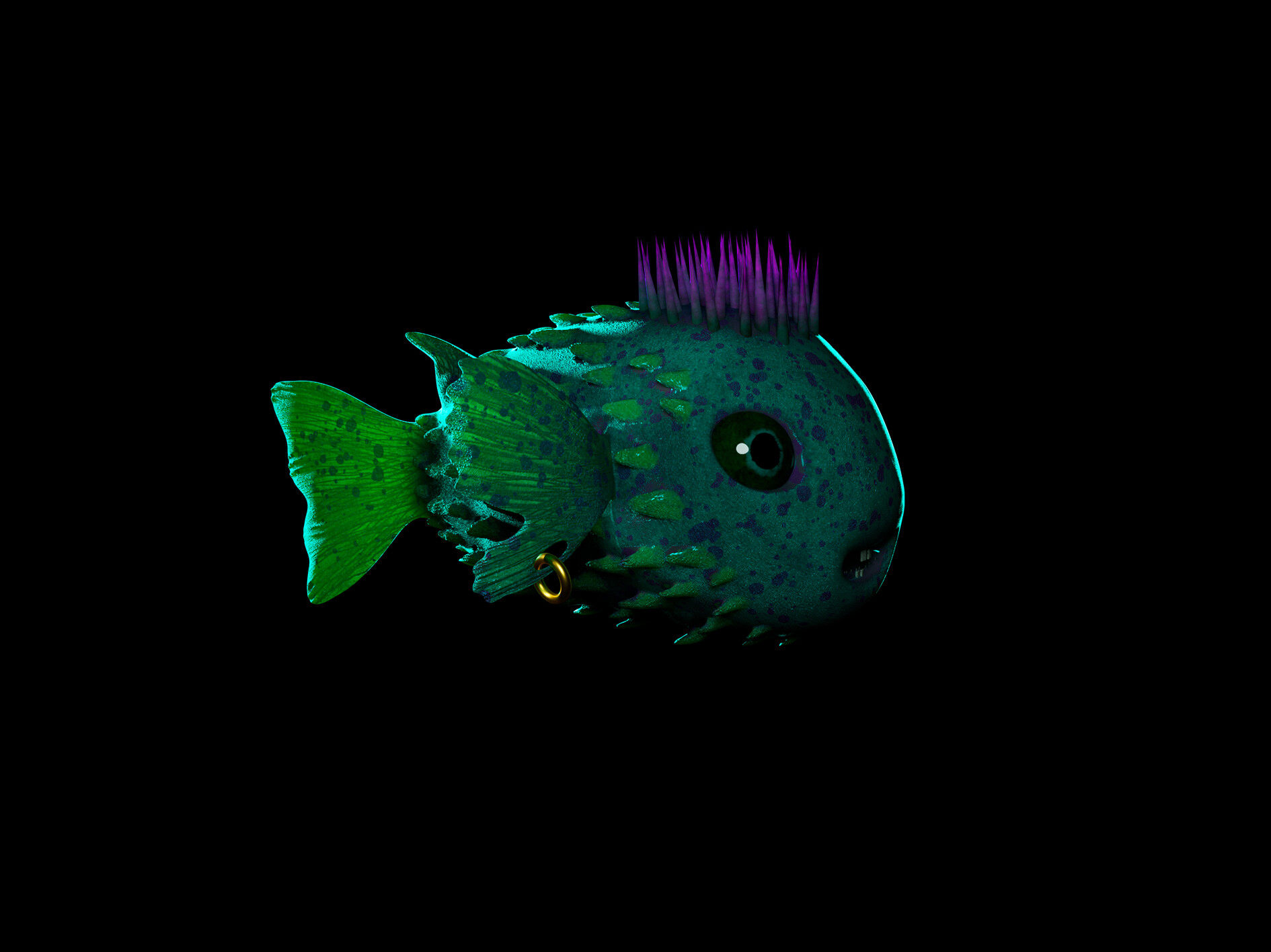 ArtStation - Puffy the Fish Slayer