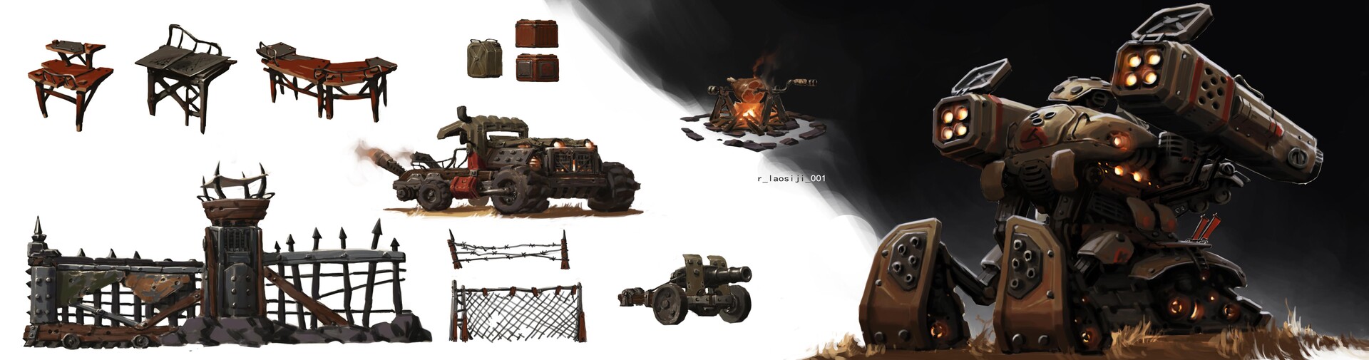 ArtStation - Red Tides