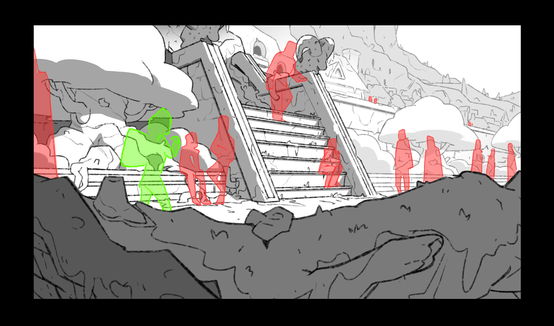 ArtStation - Layout 2d bg Samples 01