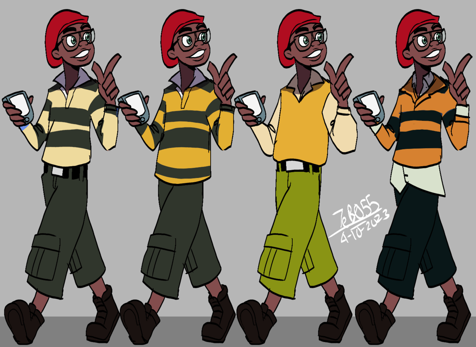 ArtStation - Danny Phantom Eidolon Character Sheet- Tucker Foley