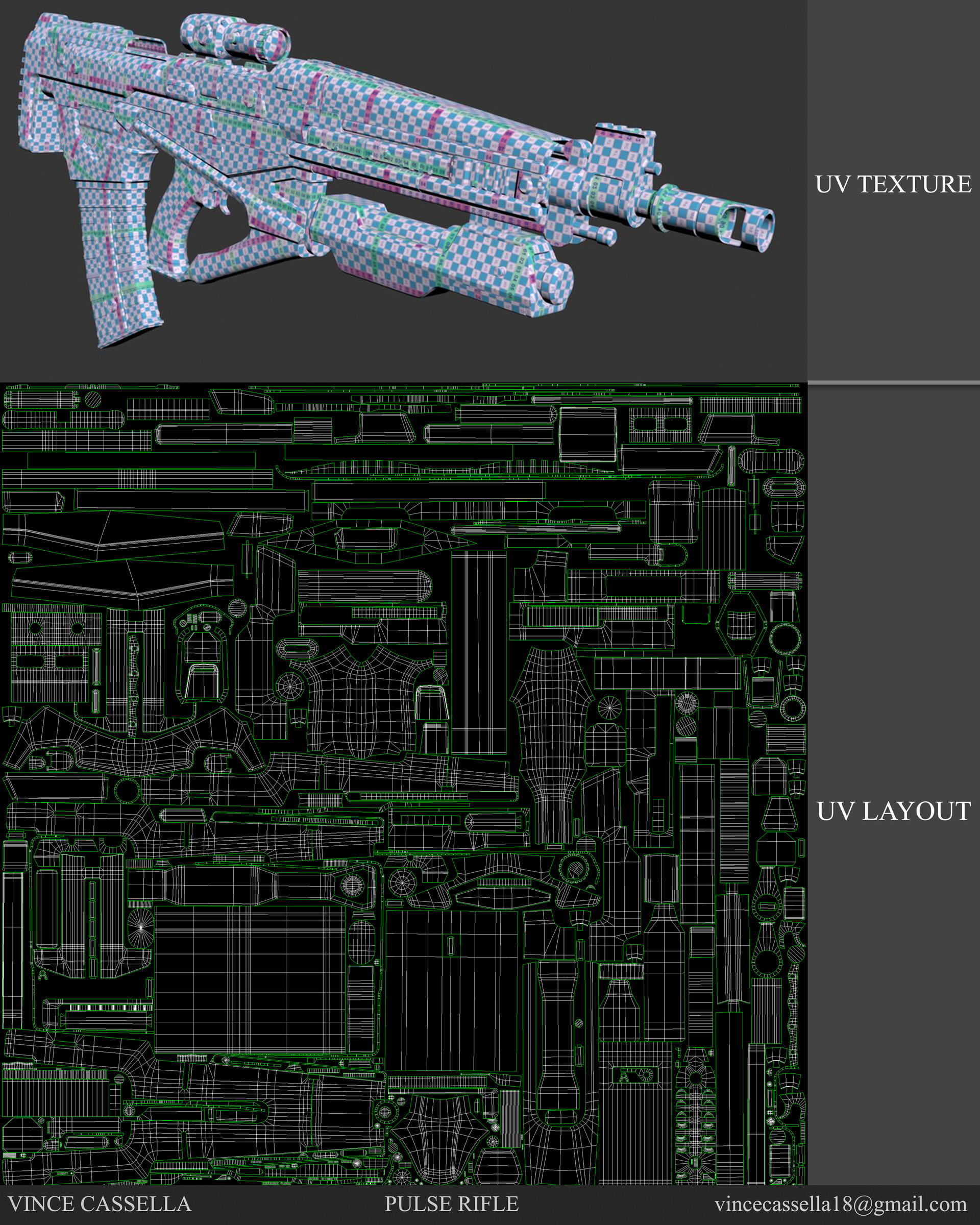 Vince Cassella - Pulse Rifle (Destiny) + Breakdown