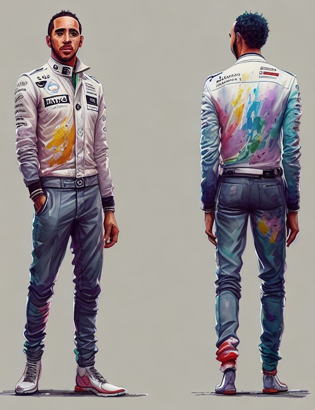 ArtStation - Hamilton Fashion