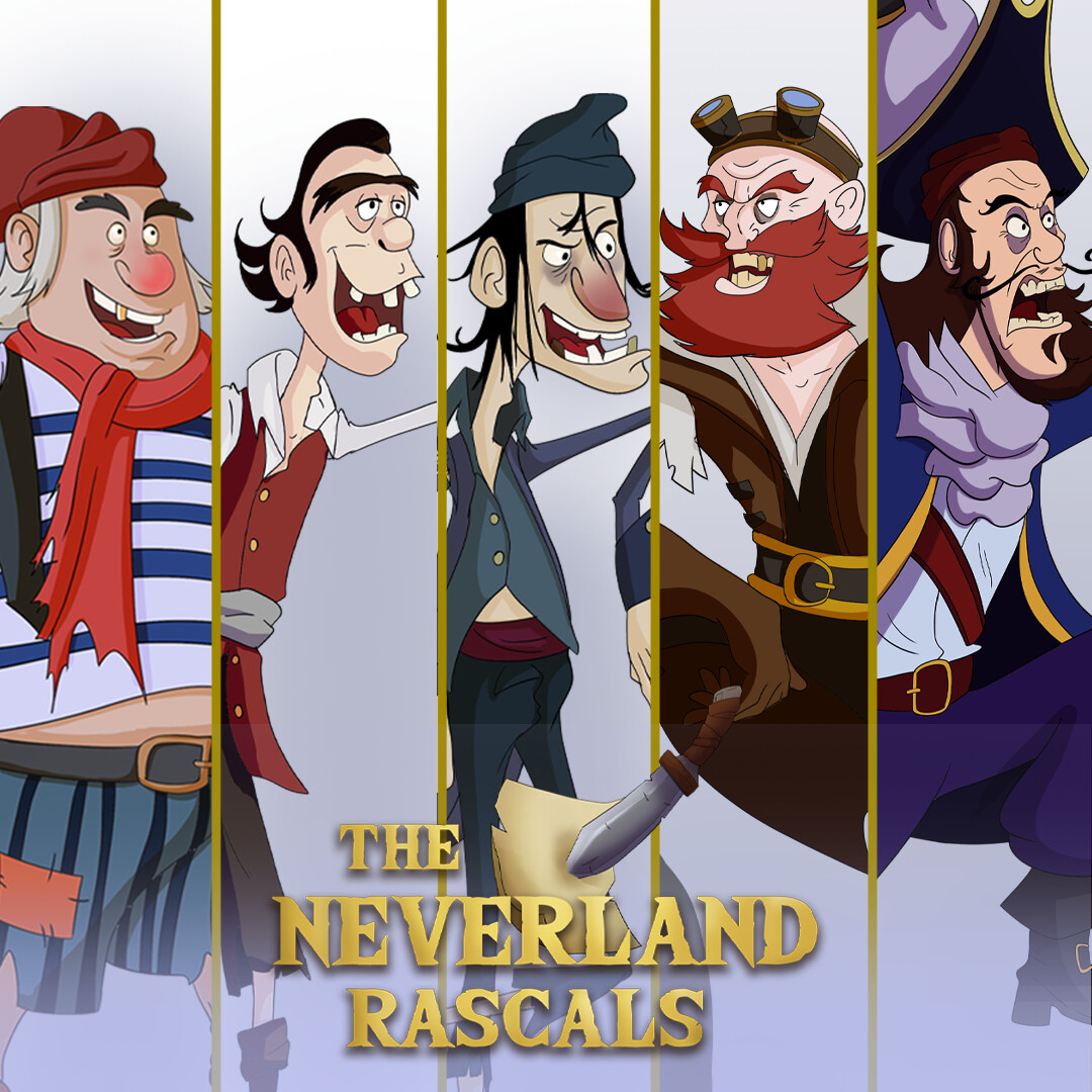 ArtStation - The Neverland Rascals - Character Design