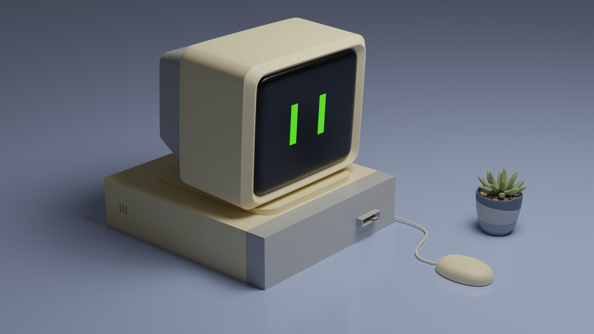 ArtStation - Game ready computer model