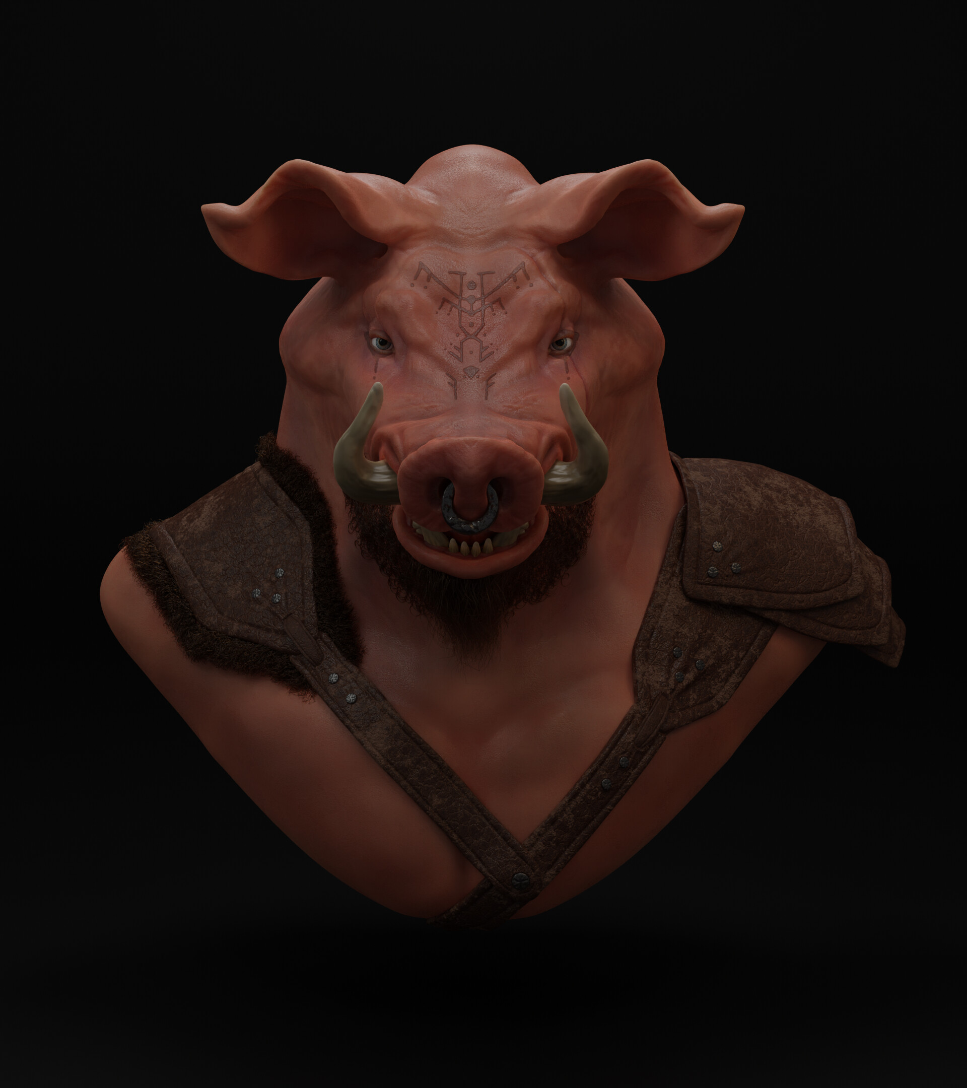 ArtStation - Viking Pigman