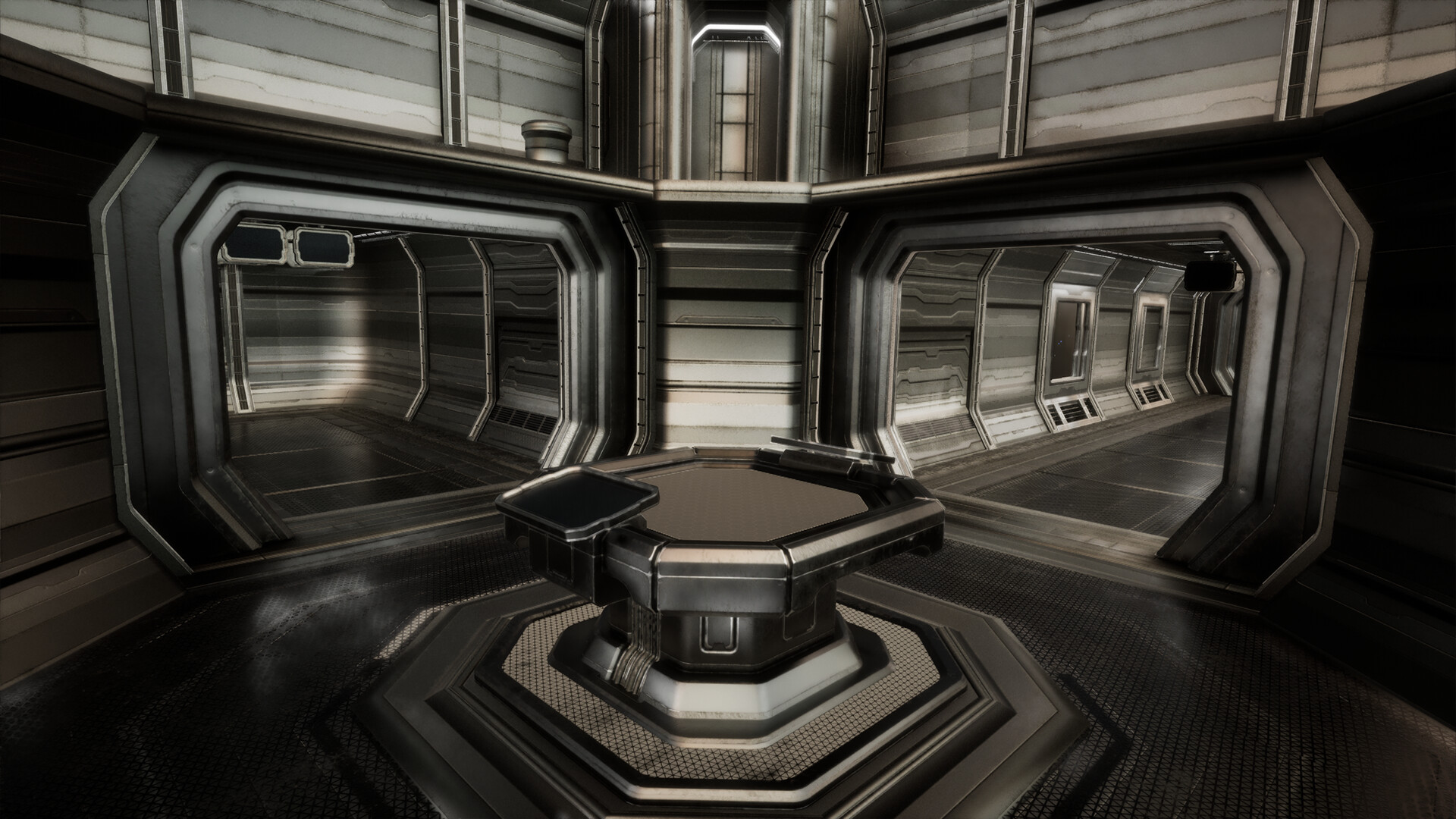 Alien Space Station Interior