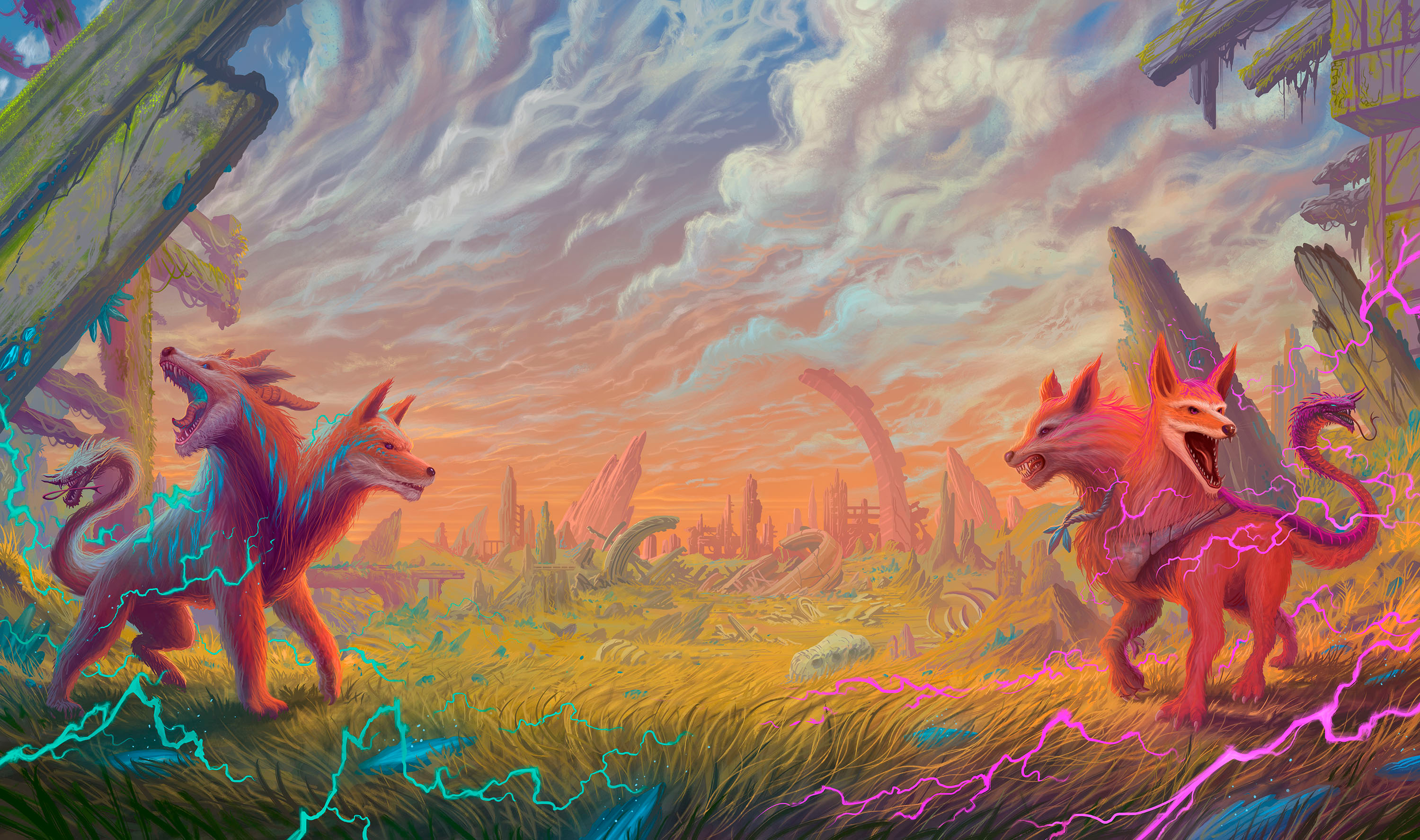 Orthus by Francisco Badilla : r/ImaginaryBeasts