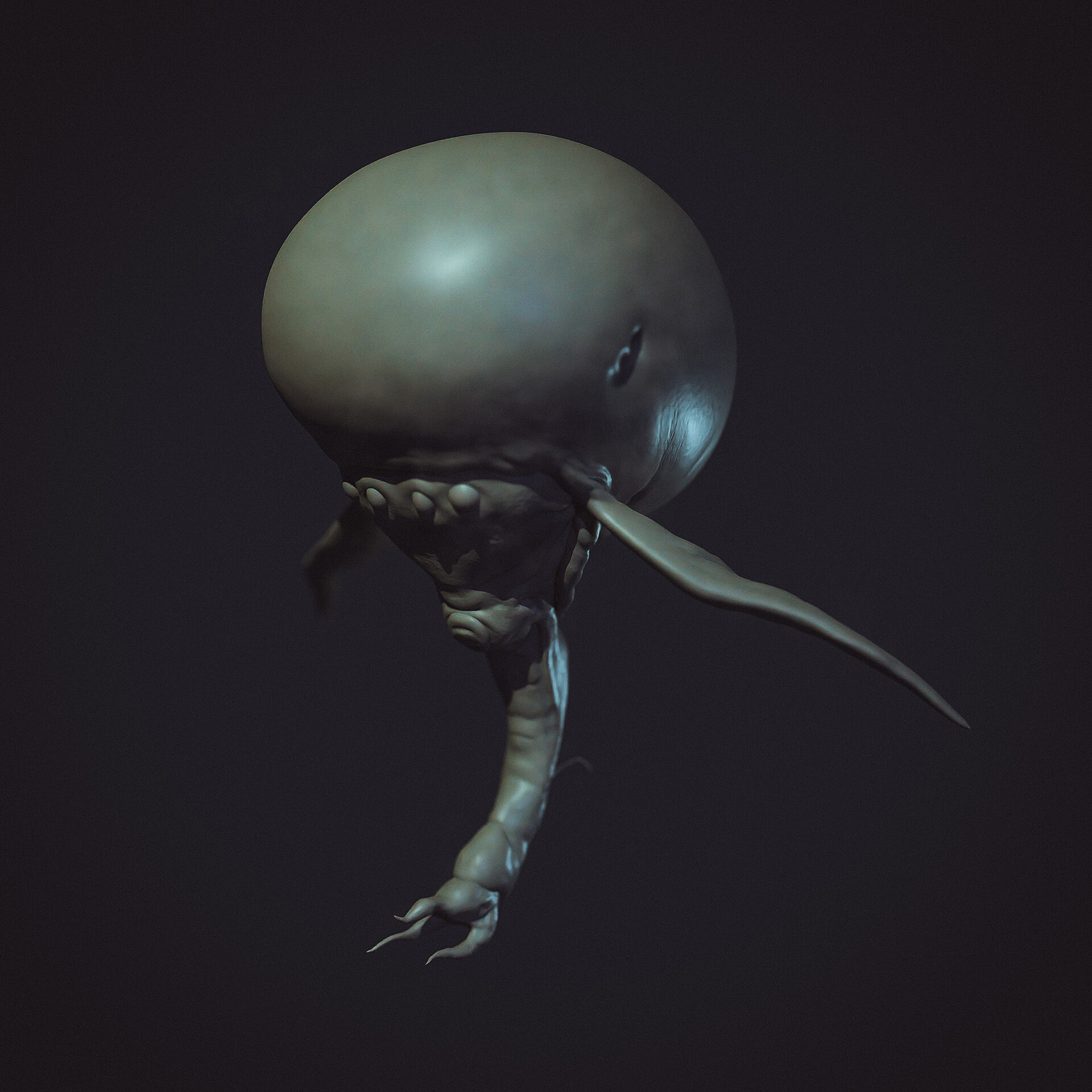 Garry Donzelli Gray - Parasite Creature