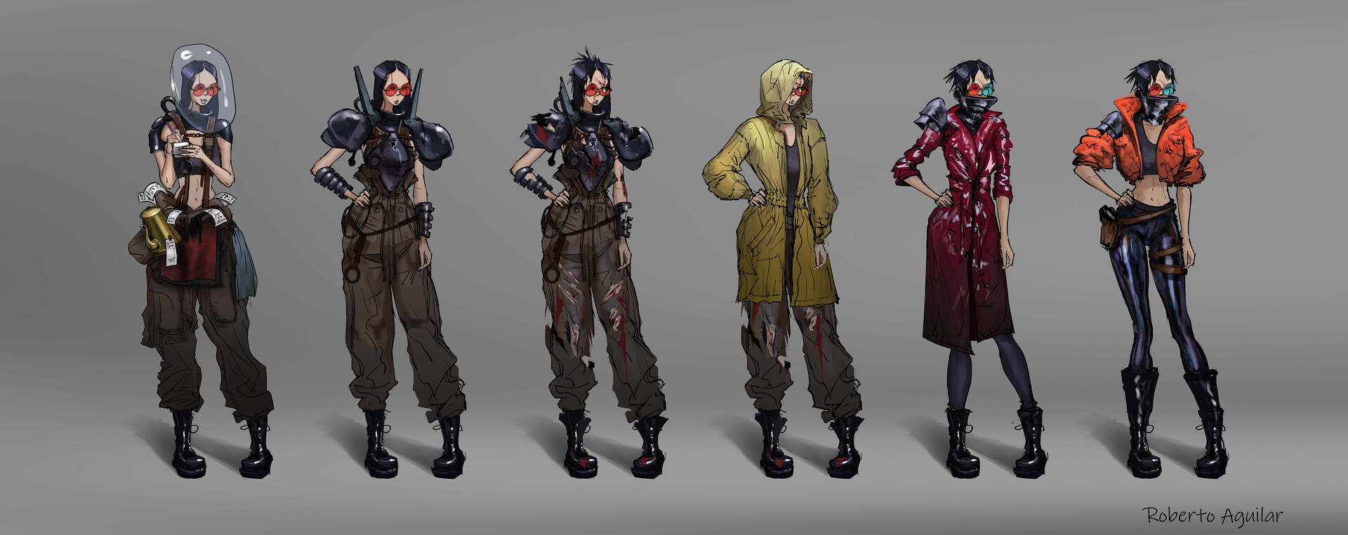 ArtStation - Sci fi costume design story