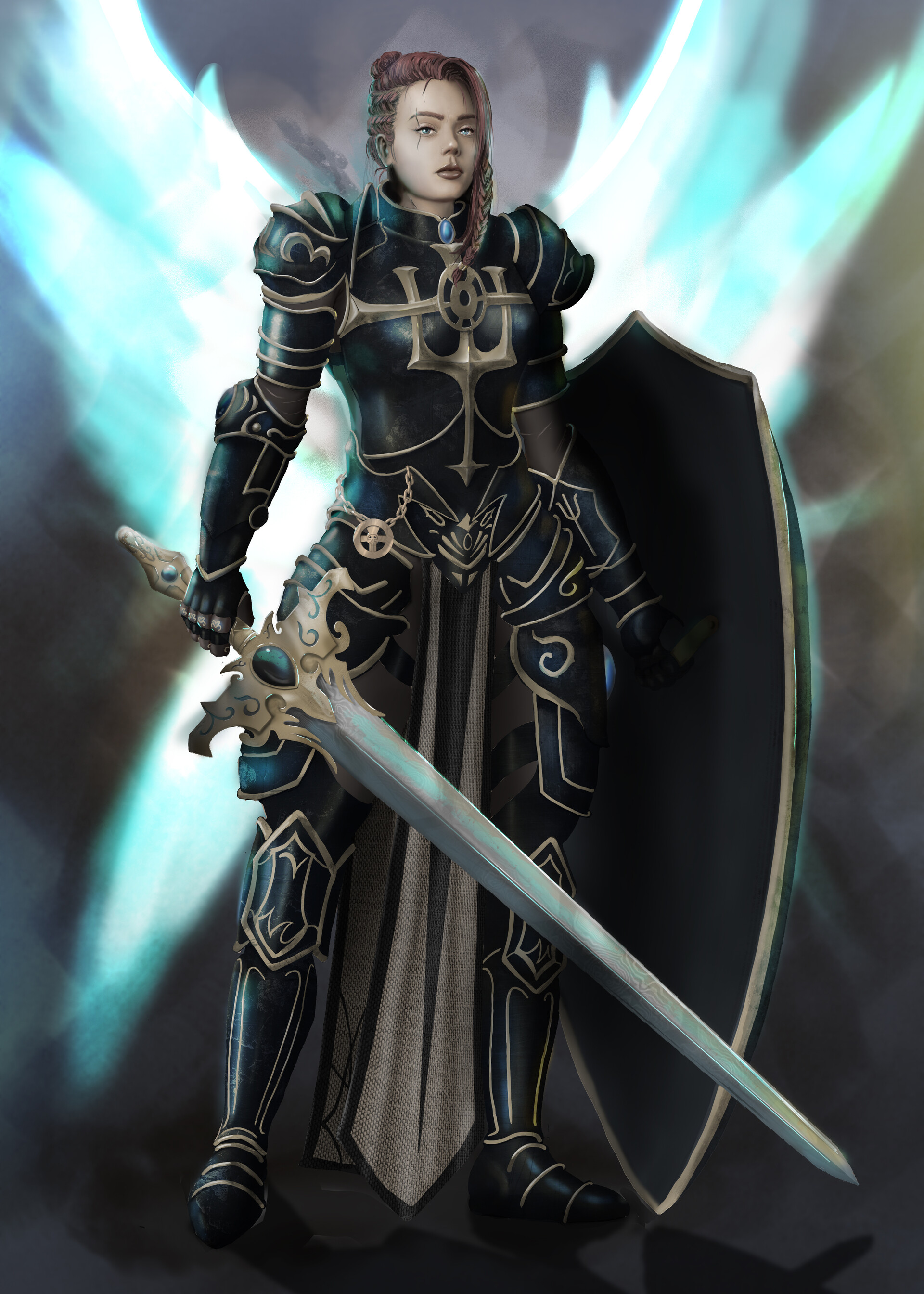 ArtStation - Blizzard franchise inspiration CRUSADER (redesign ...