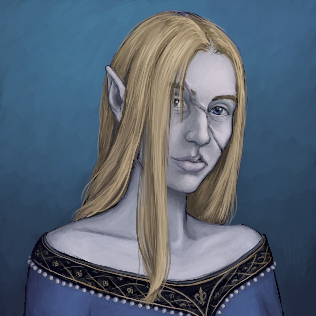 ArtStation - Character Portrait: Reine Travere