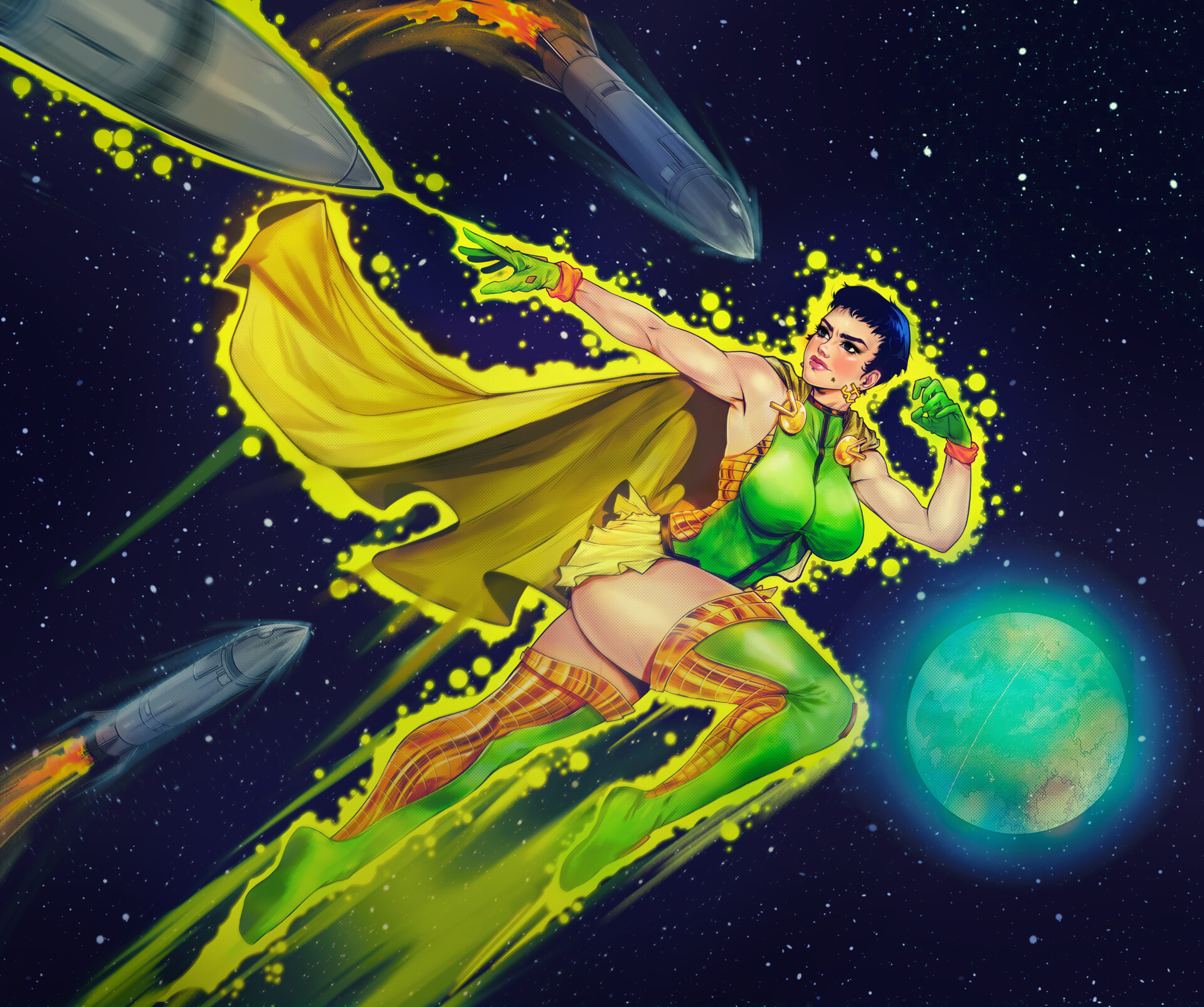 ArtStation - Future Woman Fan Art