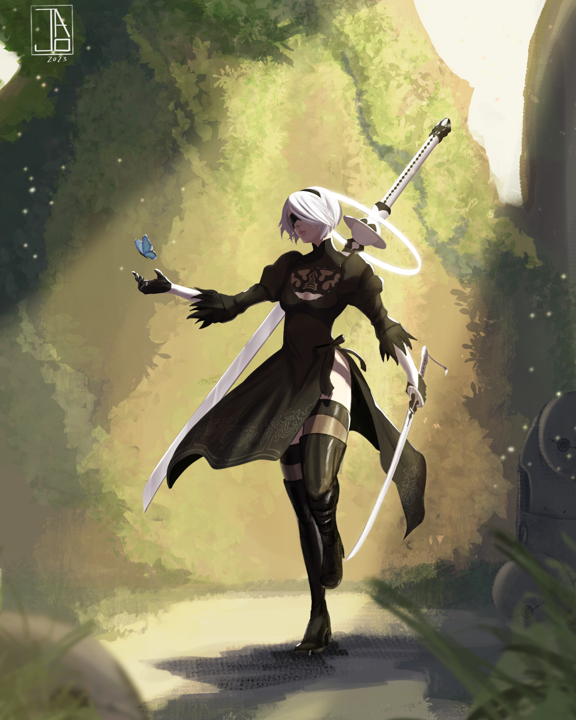 ArtStation - 2B Fan Art
