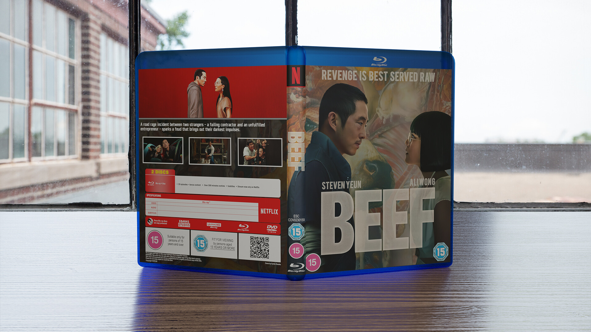 ArtStation - Beef (2023) Custom Blu-ray Cover