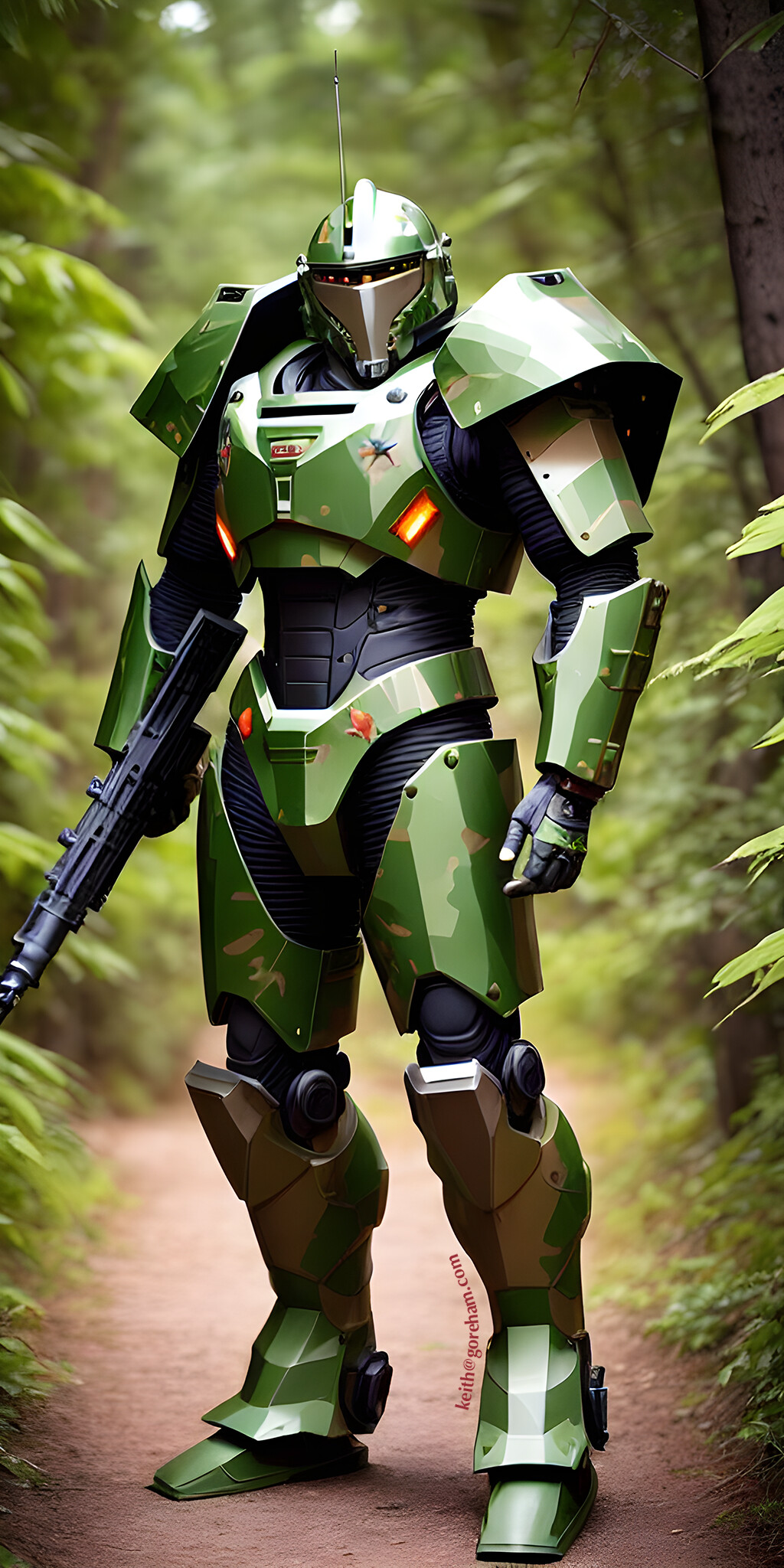 Keith Goreham - Power Armor Concepts