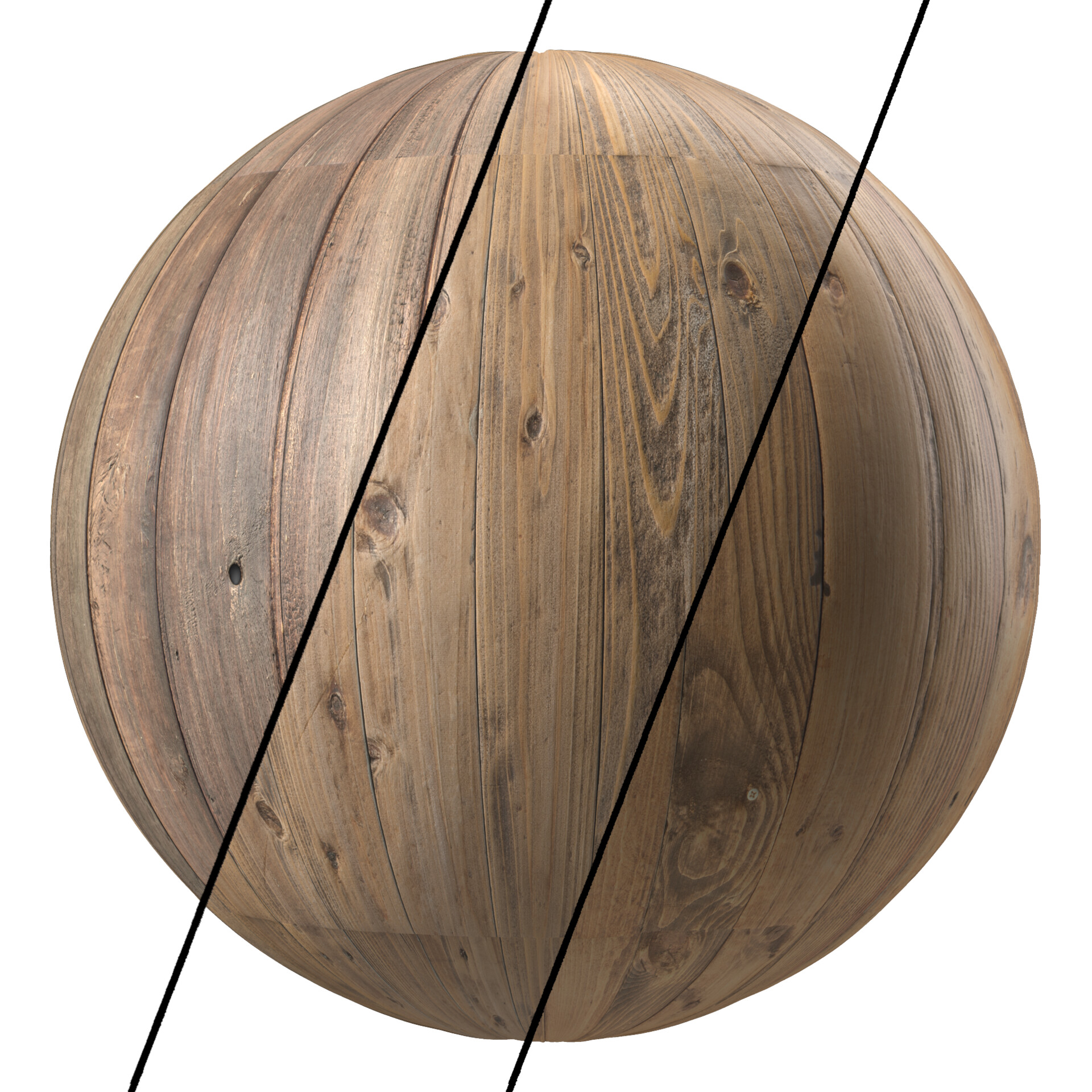 ArtStation - Wood Materials 9- 3 Wooden Boards, Seamless, Pbr, 4k