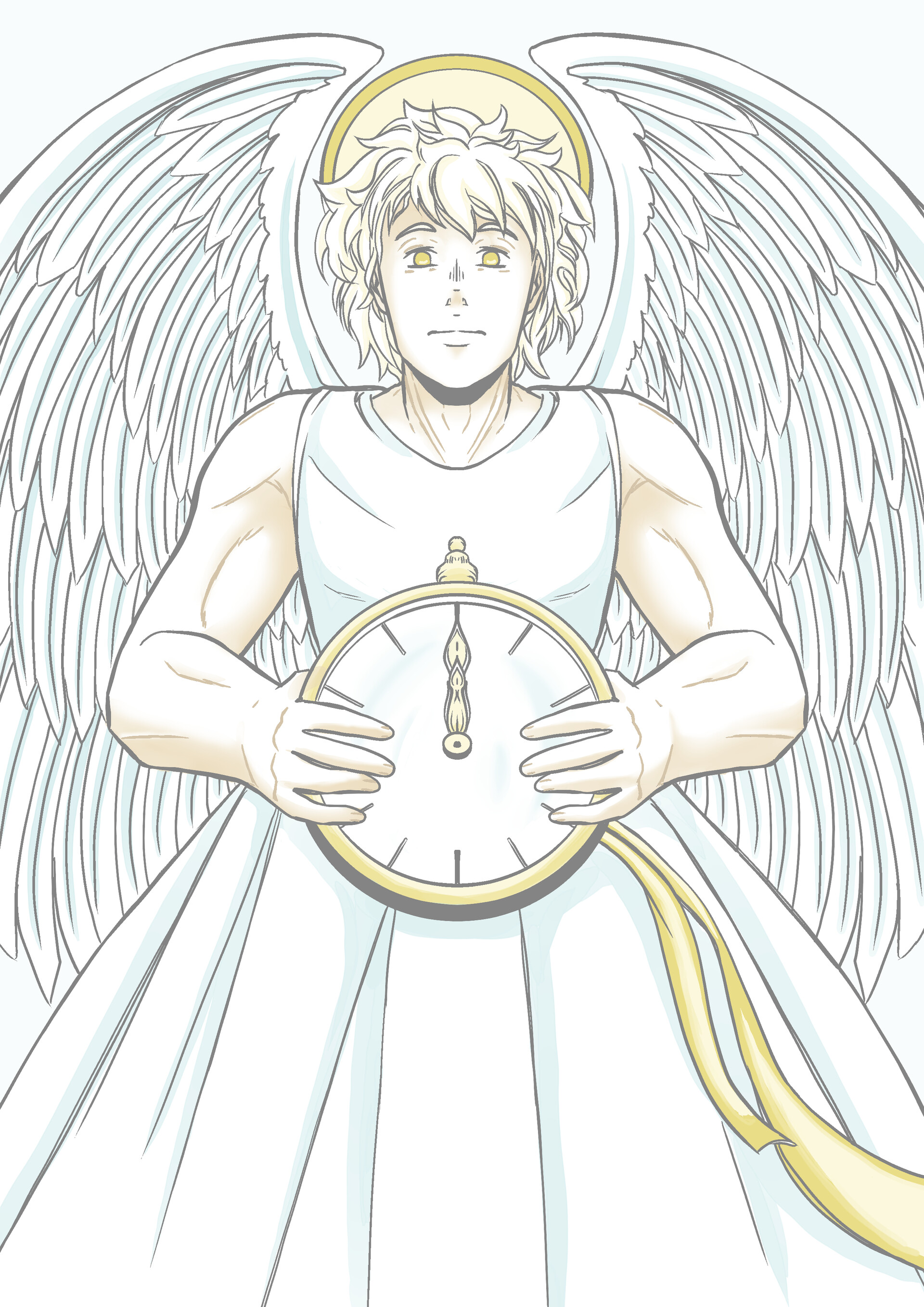 ArtStation - Angel sketch