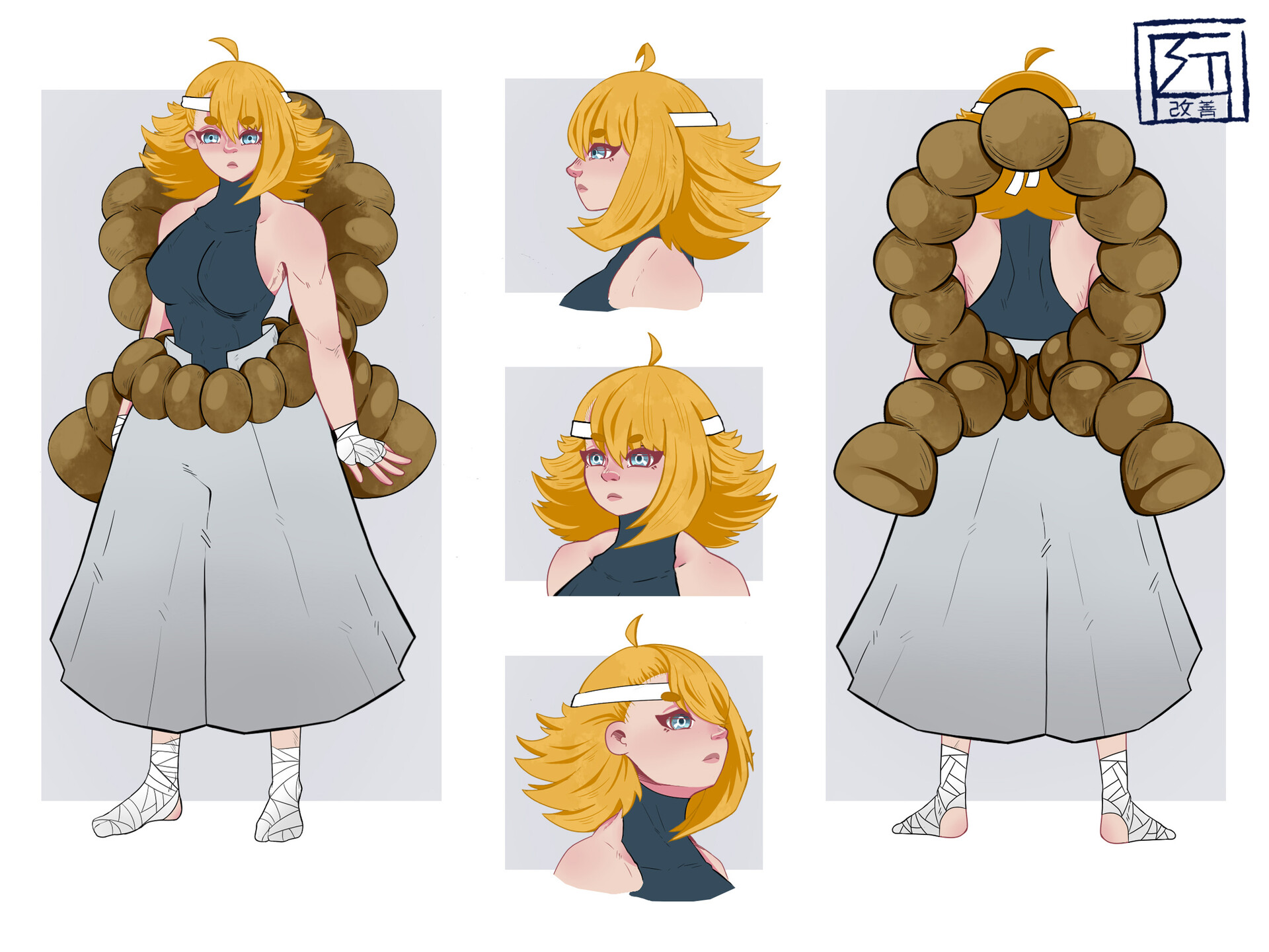 ArtStation - Rika Character Design