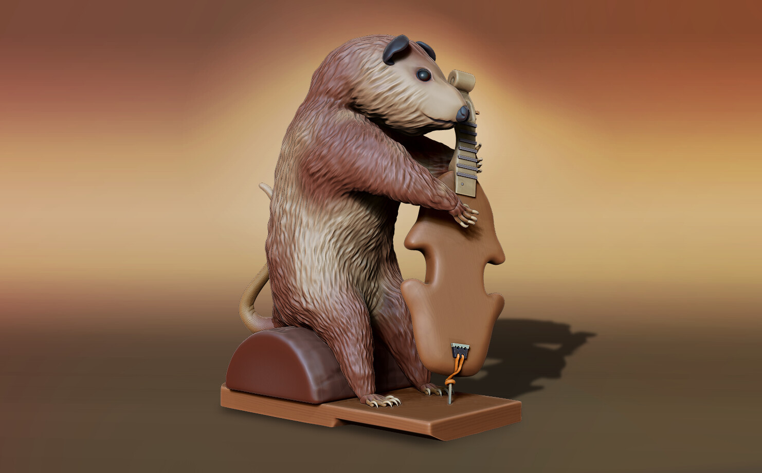 ArtStation - Diddly - Reece Museum Mascot