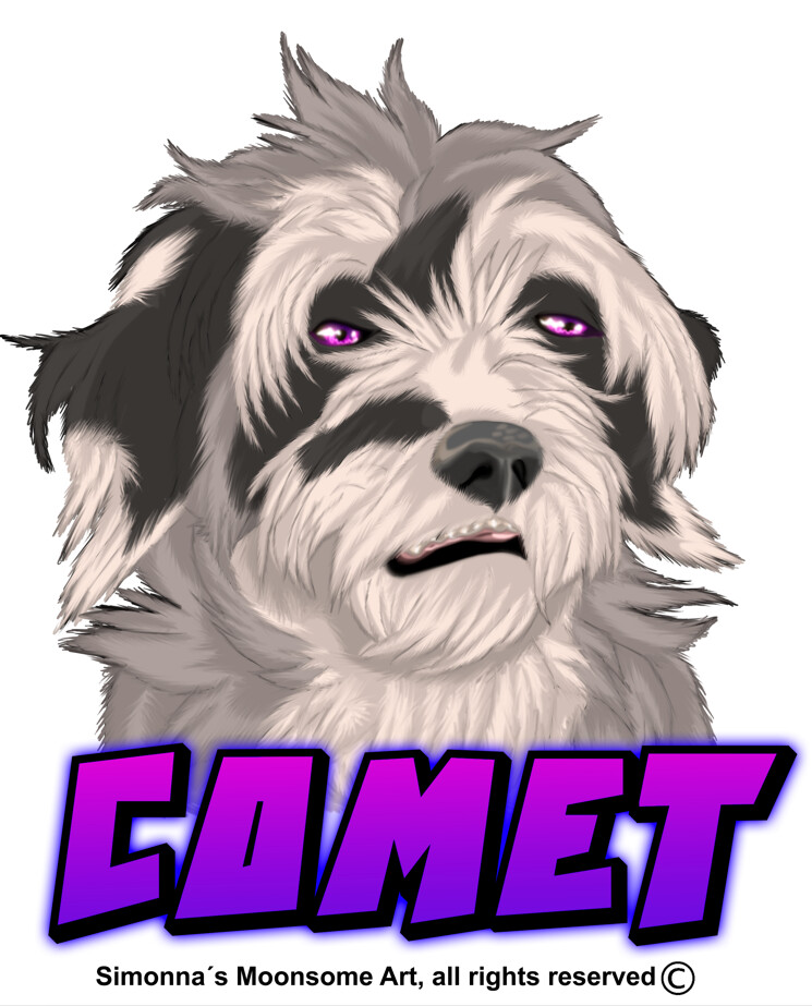 ArtStation - Comet headshot portrait