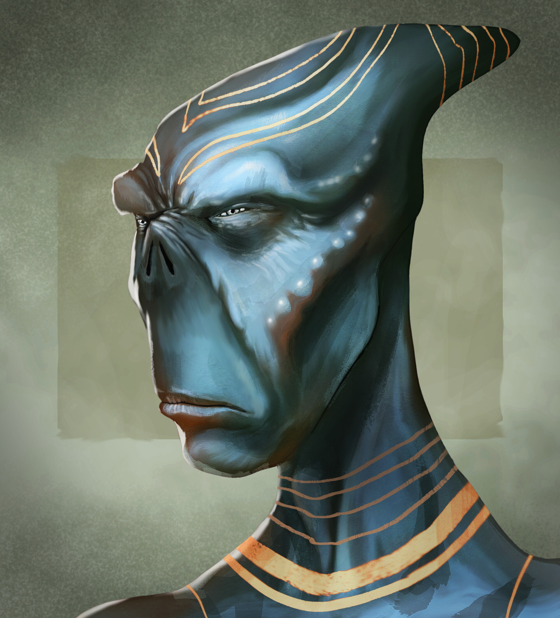 ArtStation - Alien Face