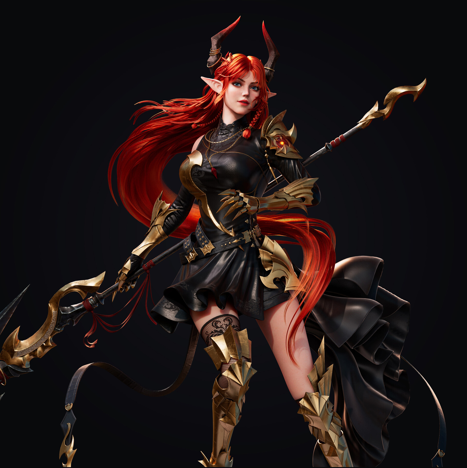 巧课力 CGmomo - 【学生作品】席文豪 --《小魔女》