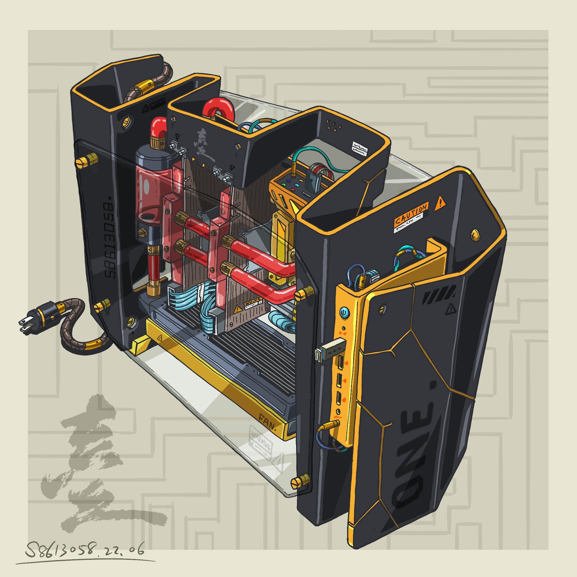 ArtStation - pc computer concept-4