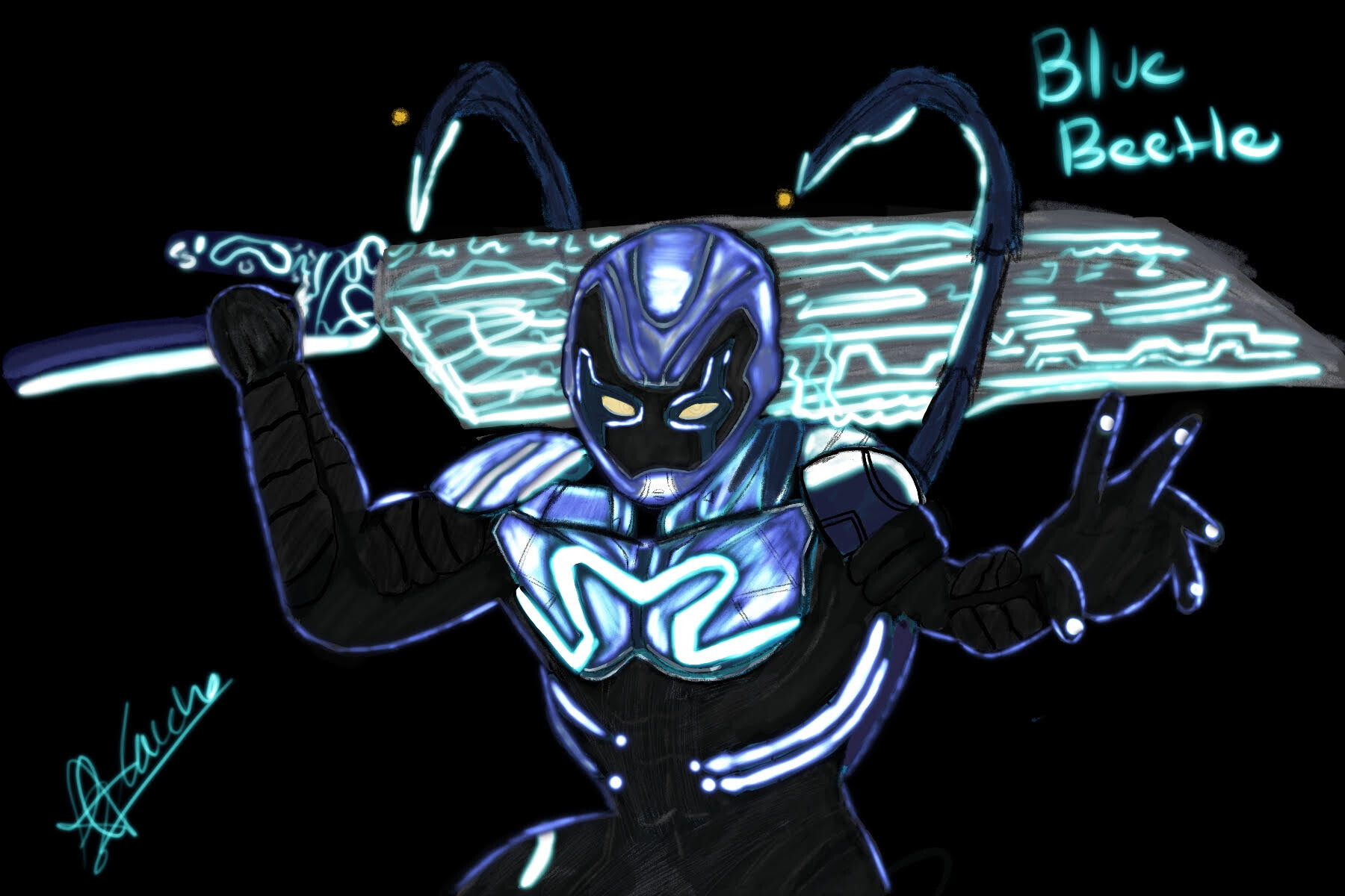 ArtStation - Blue Beetle