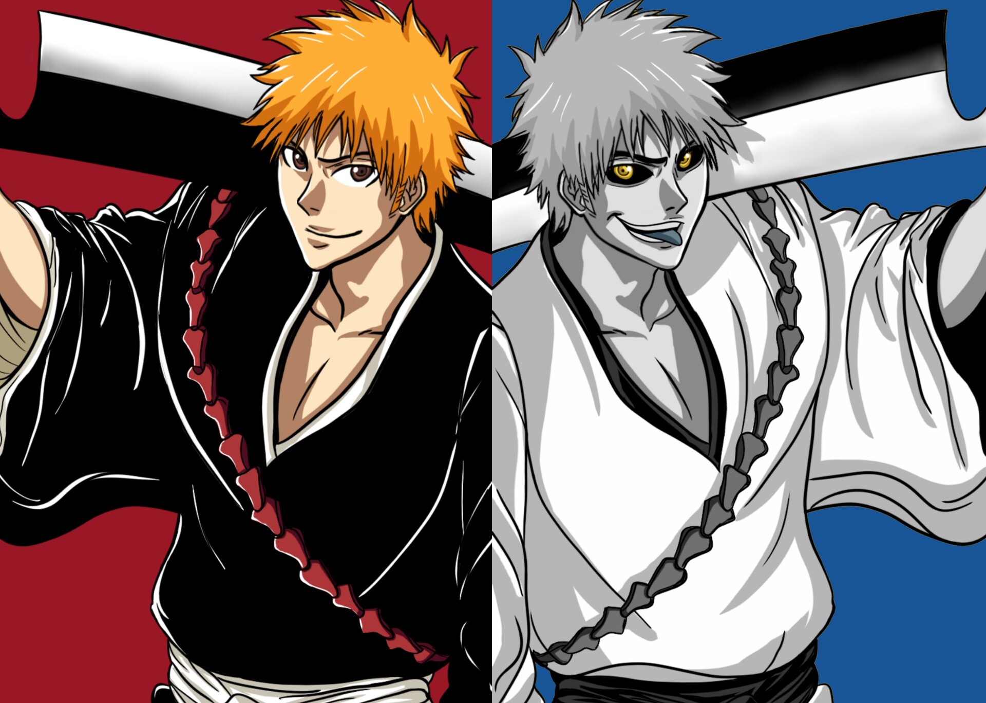 Bleach Ichigo Vs Hollow Ichigo