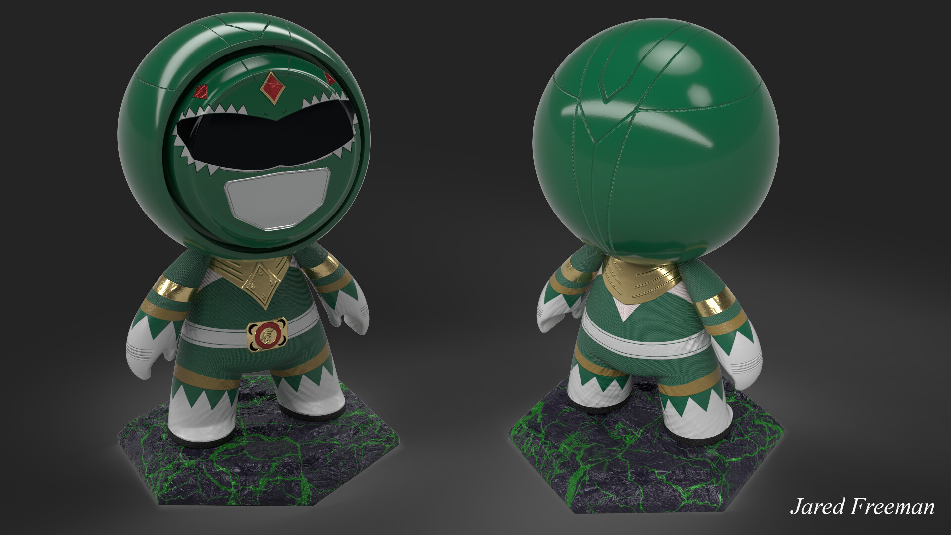 ArtStation - Meet MAT - Green Ranger