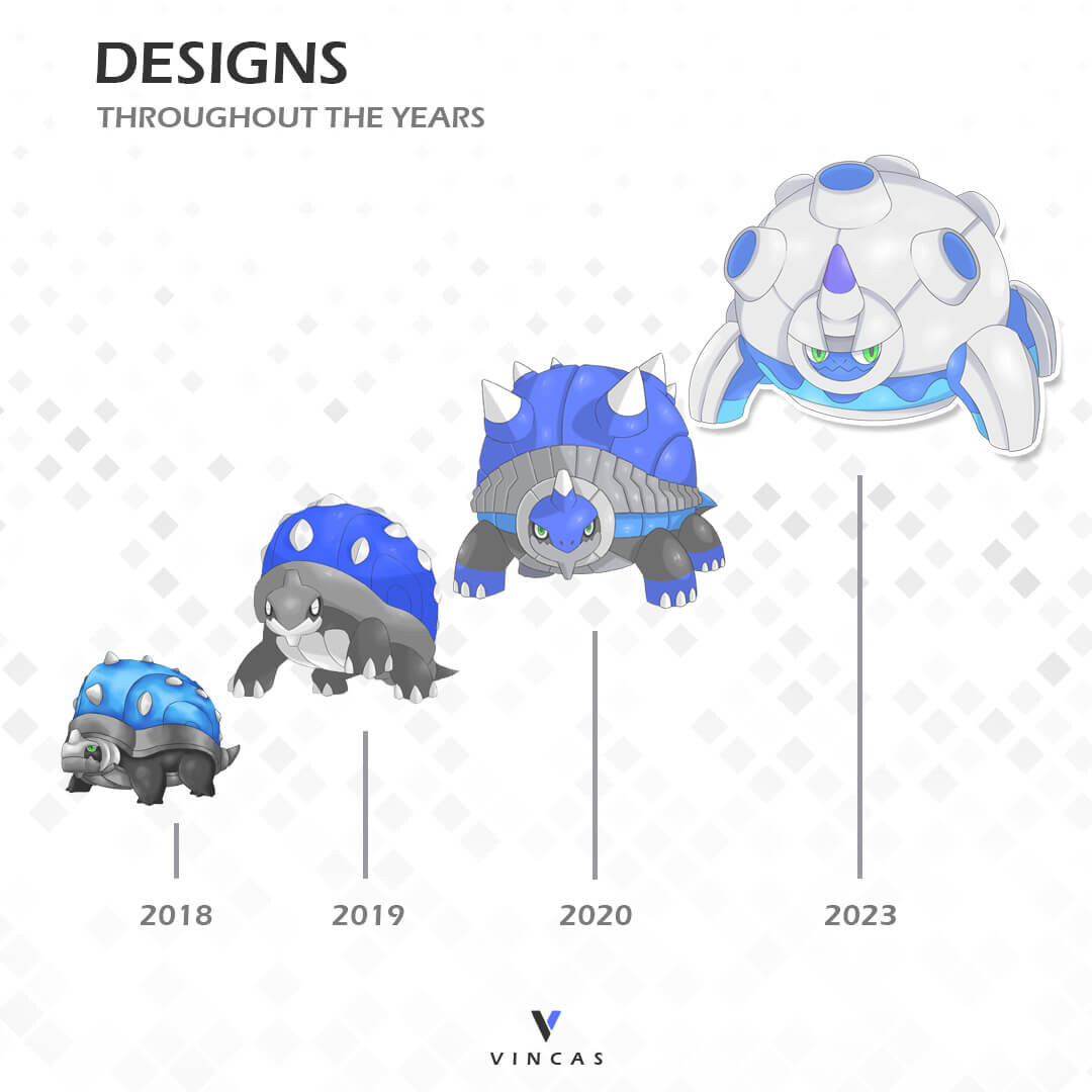 VincasCalvii - Fakemon 009 - TURTIDAL