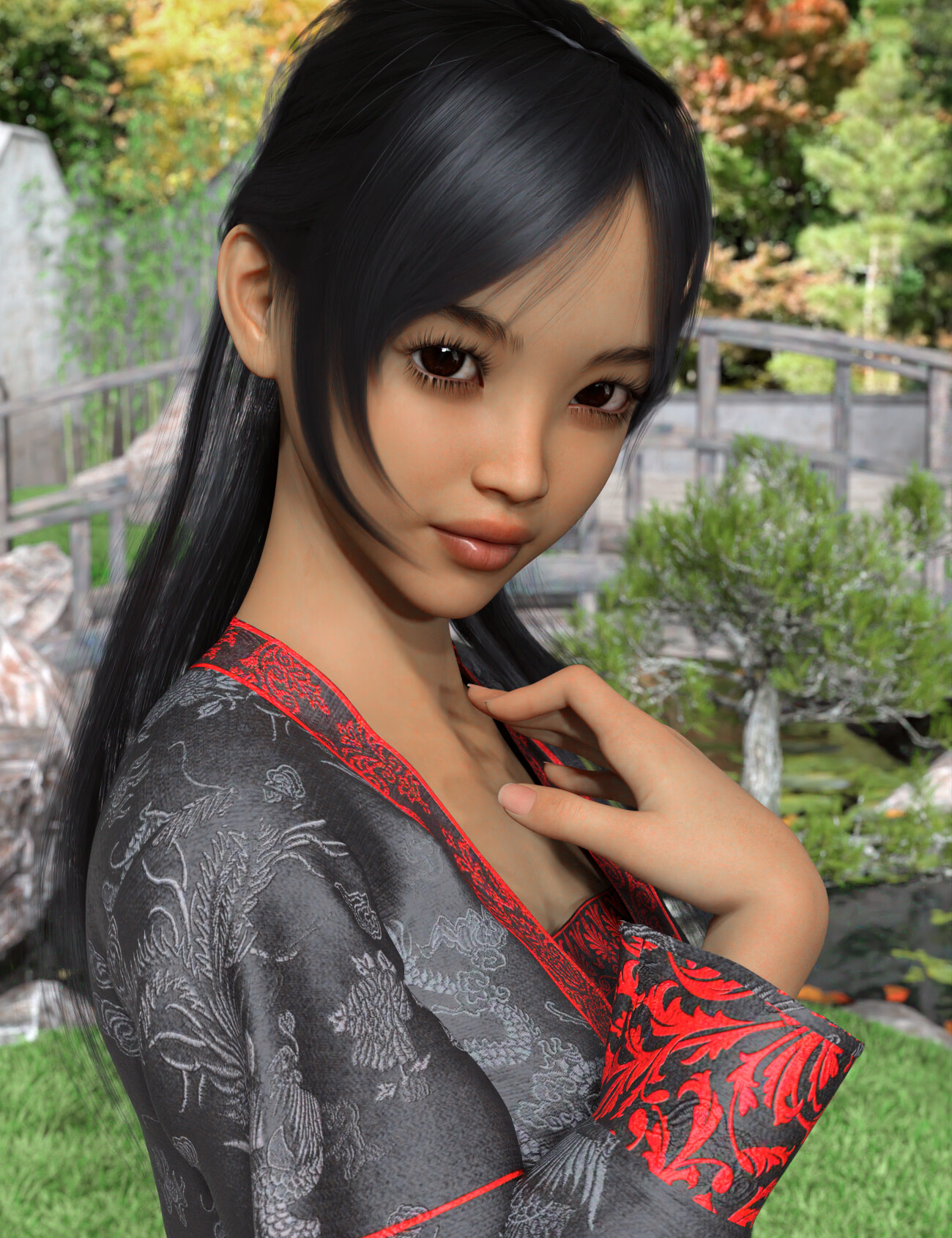 ArtStation - Aurora Fae and Human for Genesis 8.1 Female