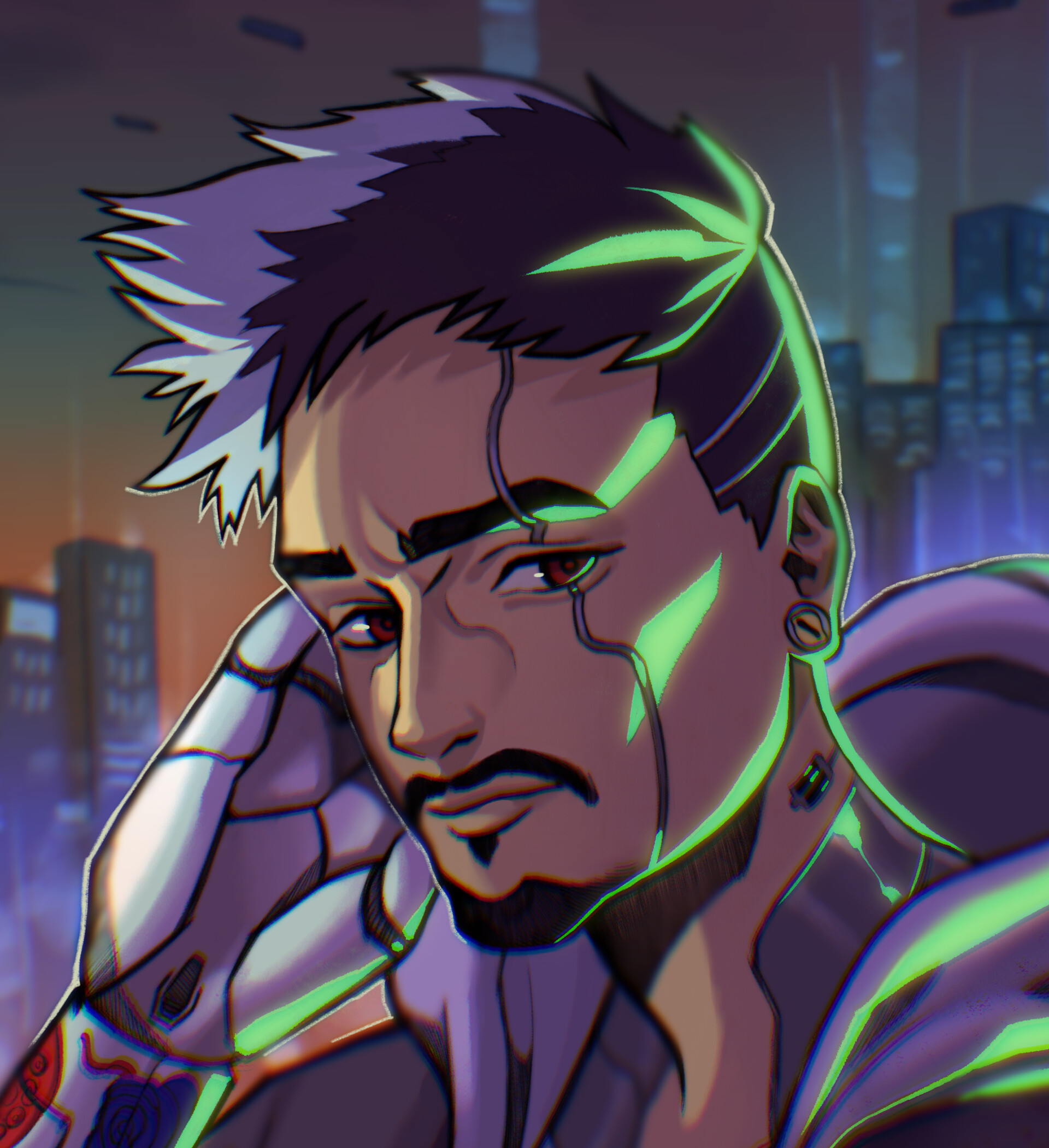 ArtStation - Cyberpunk 2077 - OC