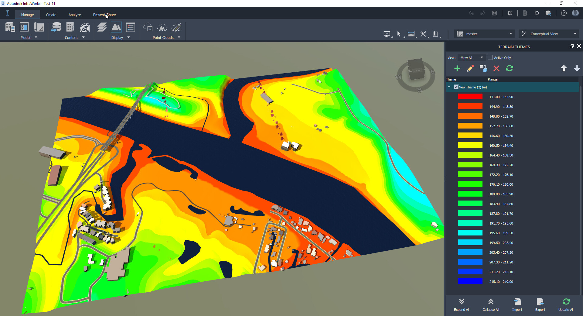 ArtStation - Autodesk Infraworks |Contour Analysis