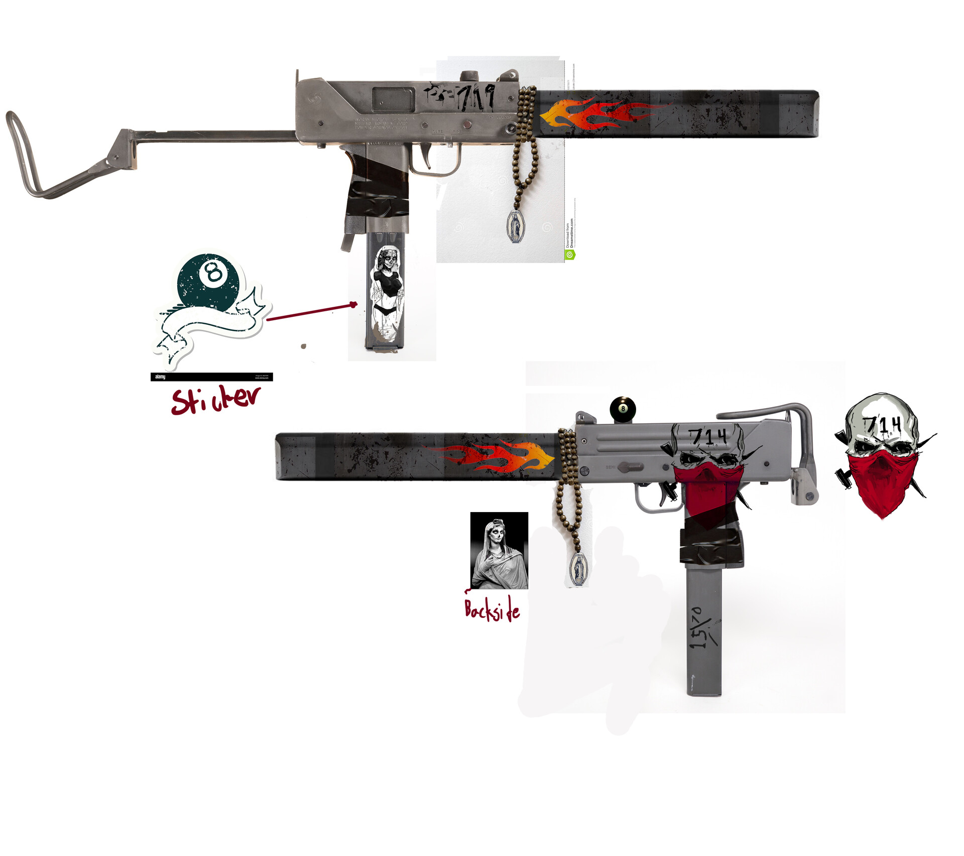 Sebastian Schaffer - Mac-10 Uzi game ready