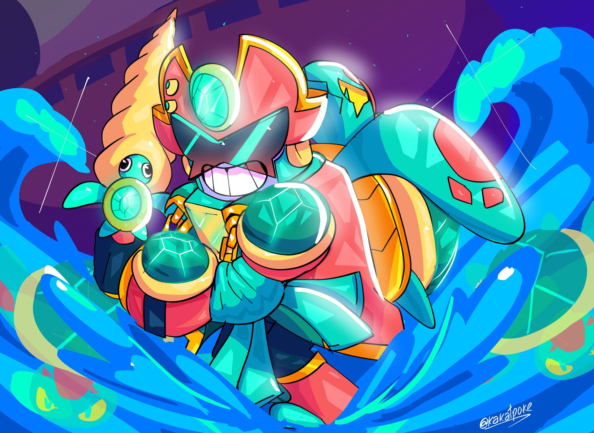 ArtStation - Captain Turtle Surge
