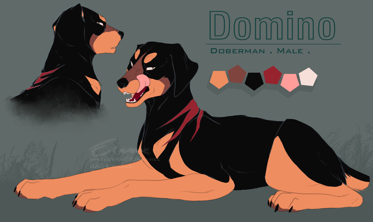 ArtStation - Domino Refsheet 2023