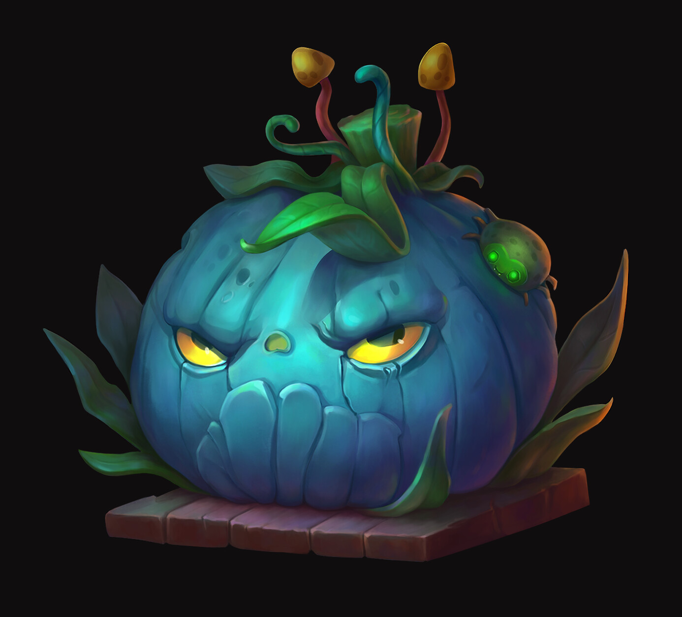 ArtStation - Angry Pumpkin