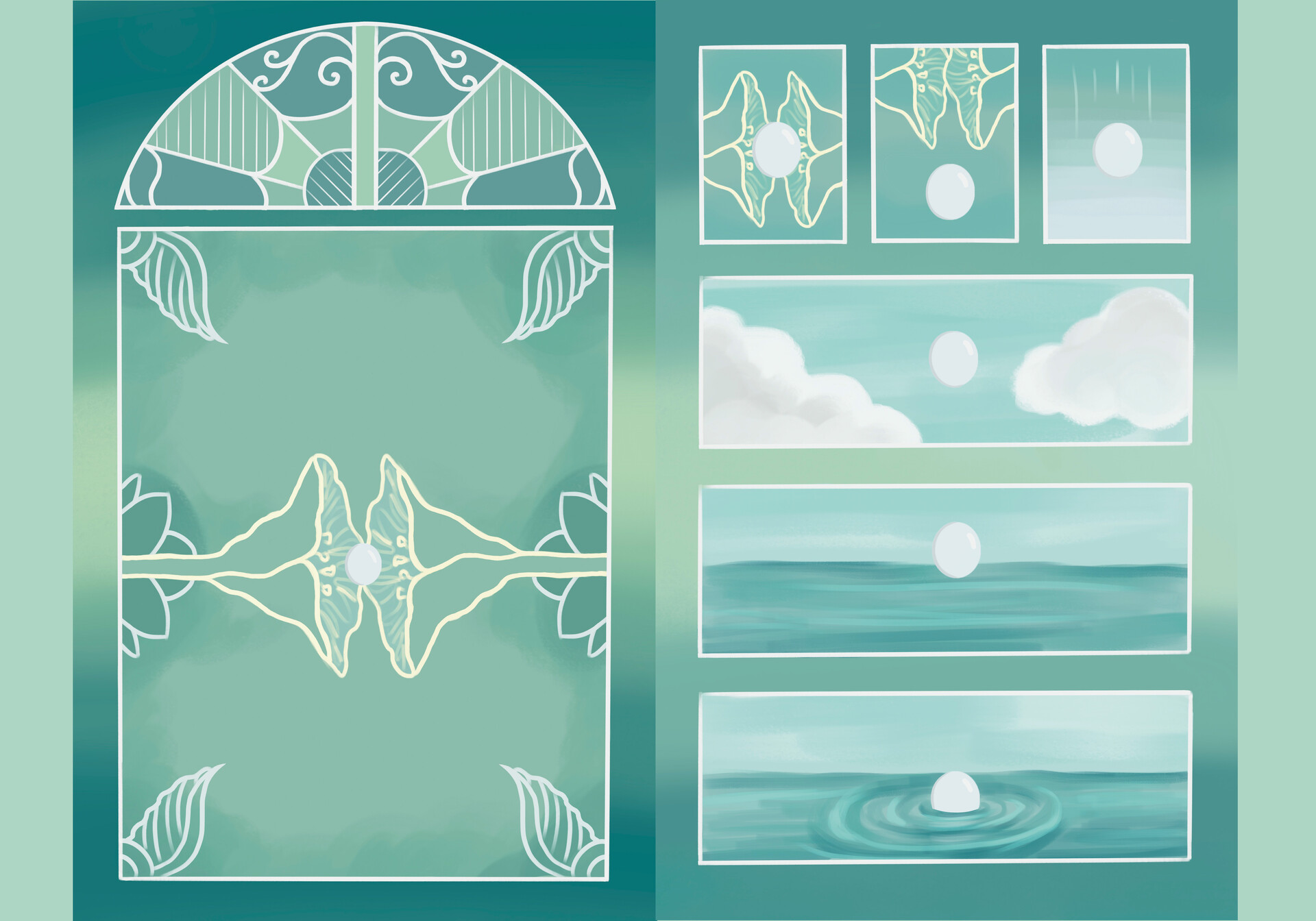 ArtStation - Mermaid Comic Book