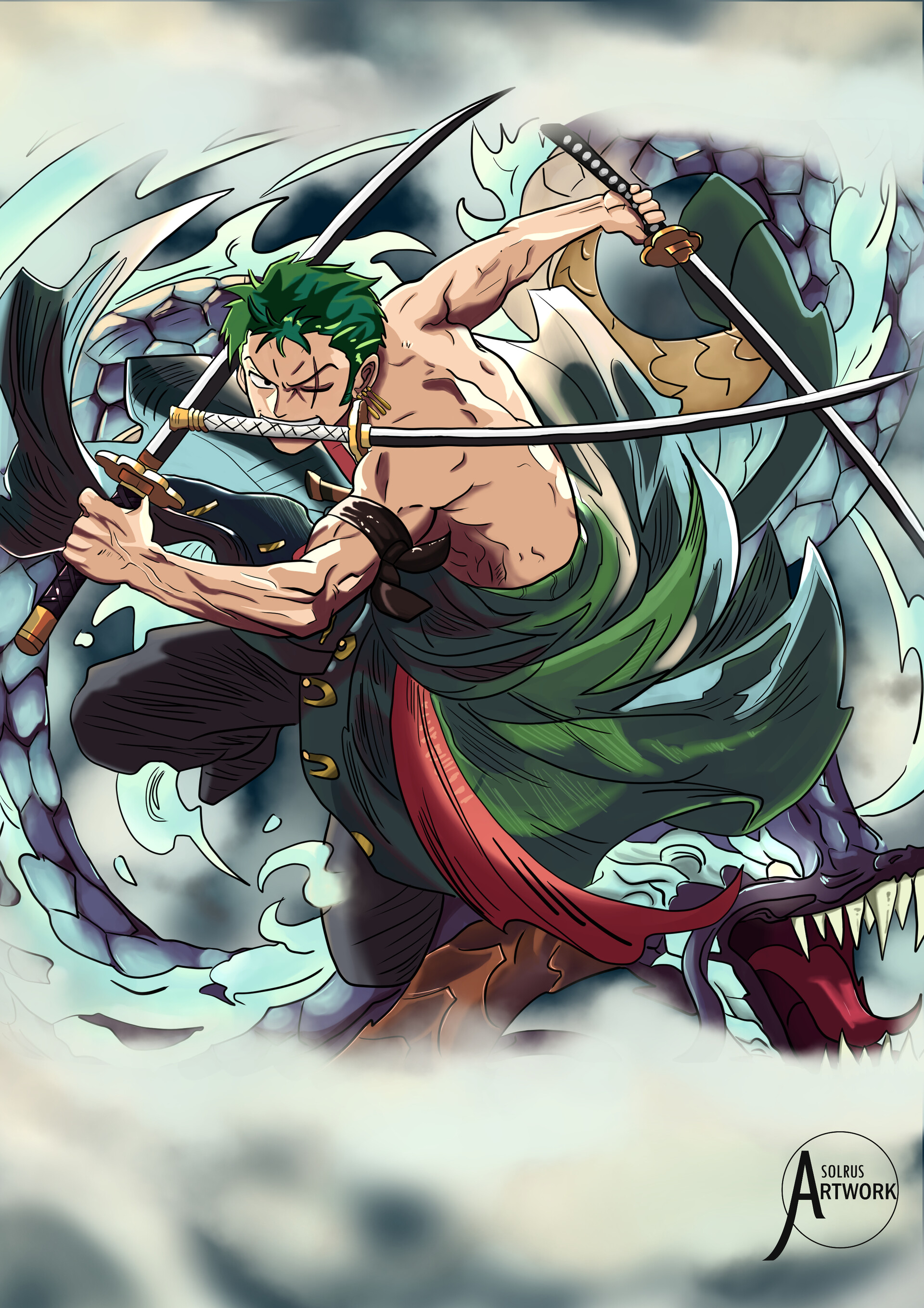 ArtStation - Roronoa Zoro