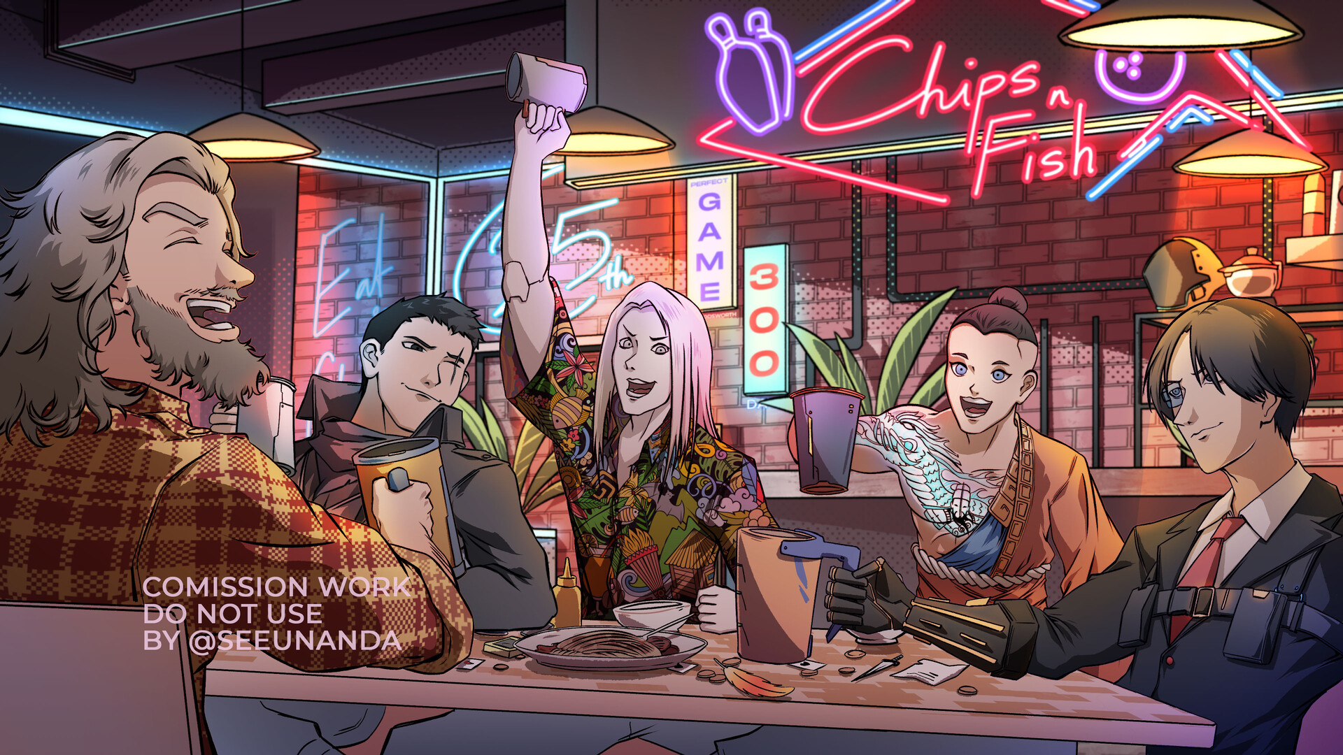 ArtStation - Boys Night Out