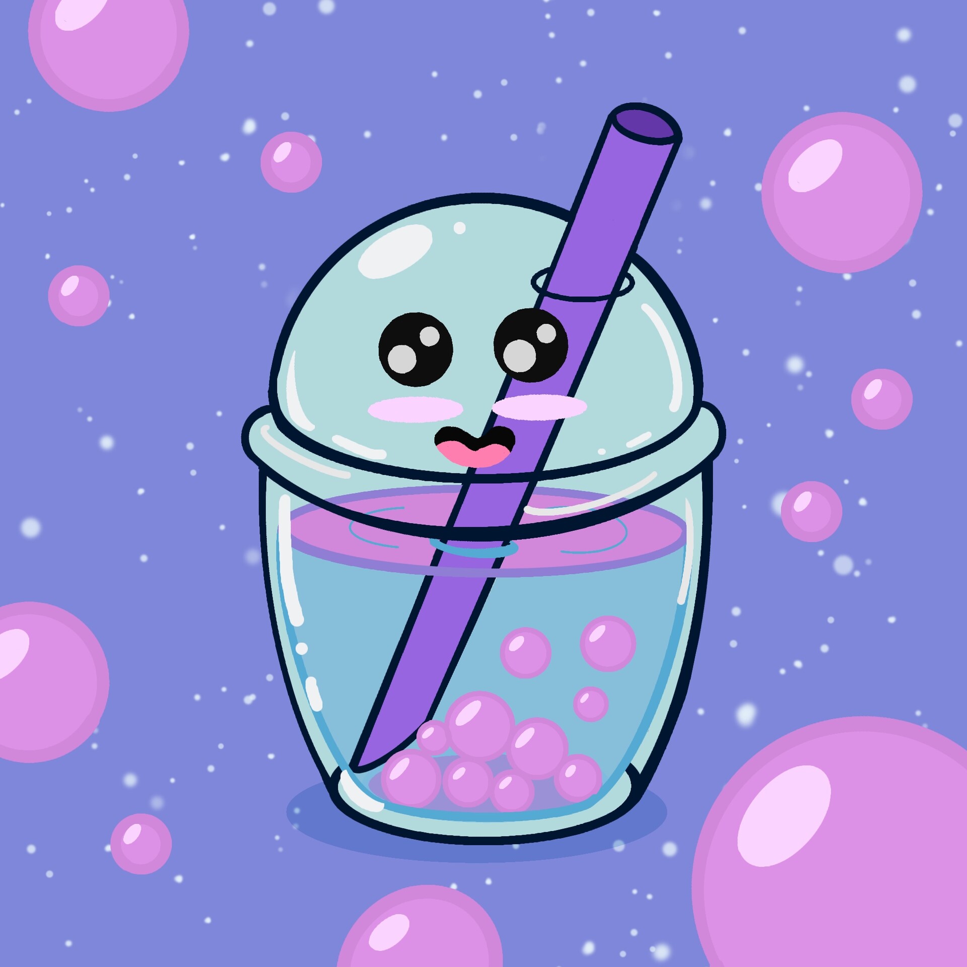 ArtStation - Bubble Tea