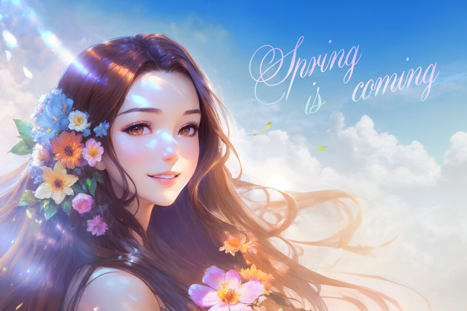 ArtStation - Spring is coming