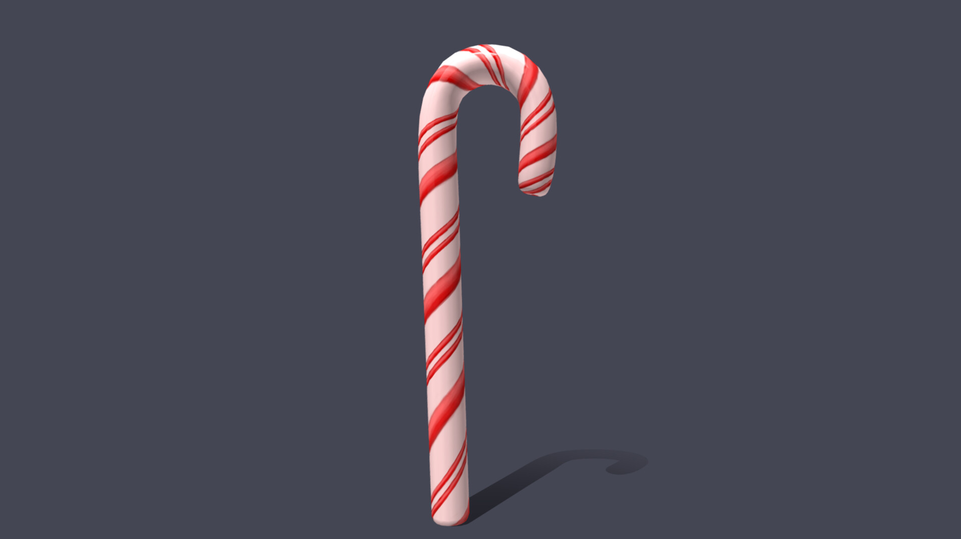 ArtStation - Gingerbread Man Asset - Candy Cane