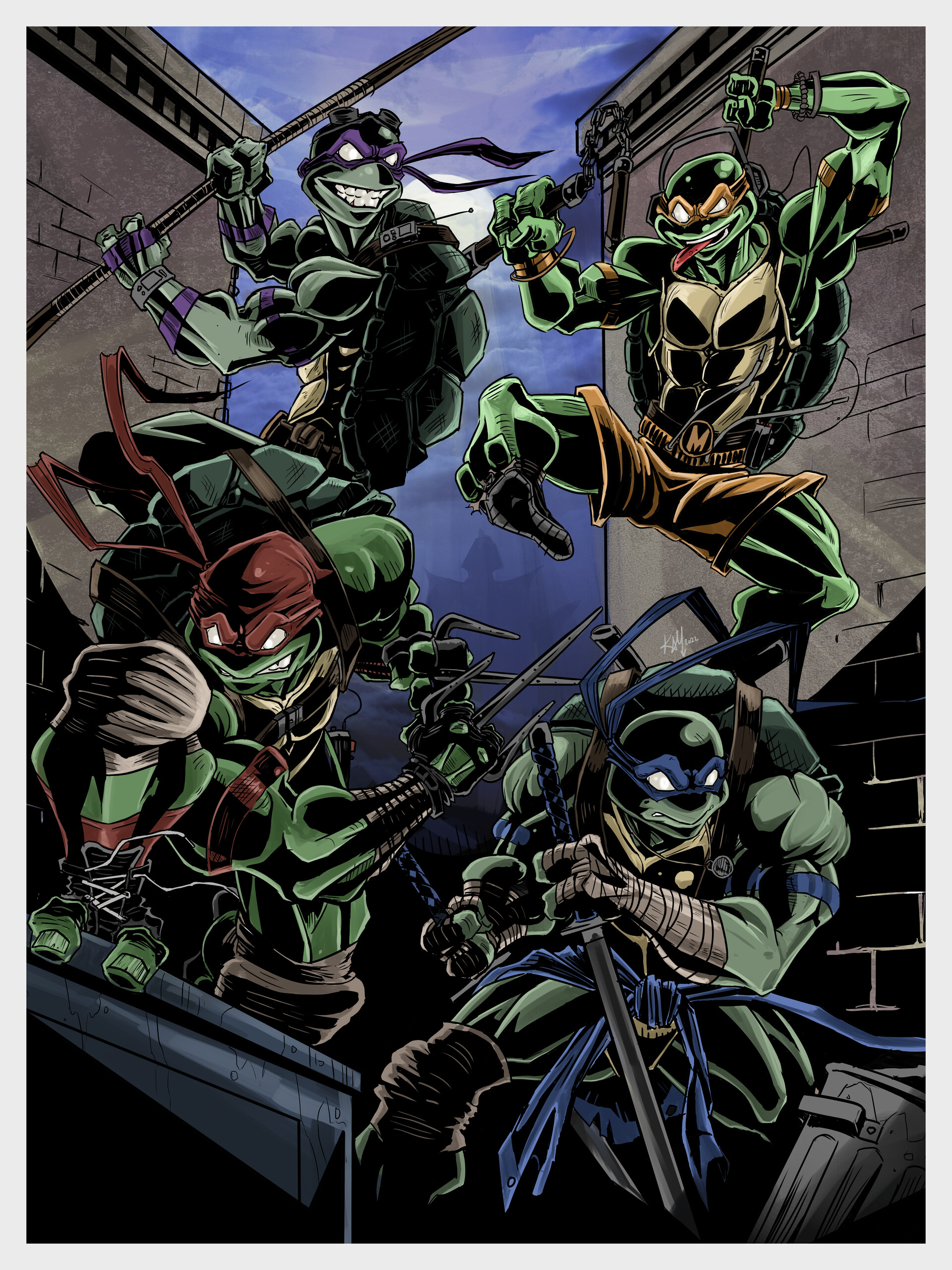 ArtStation - TMNT