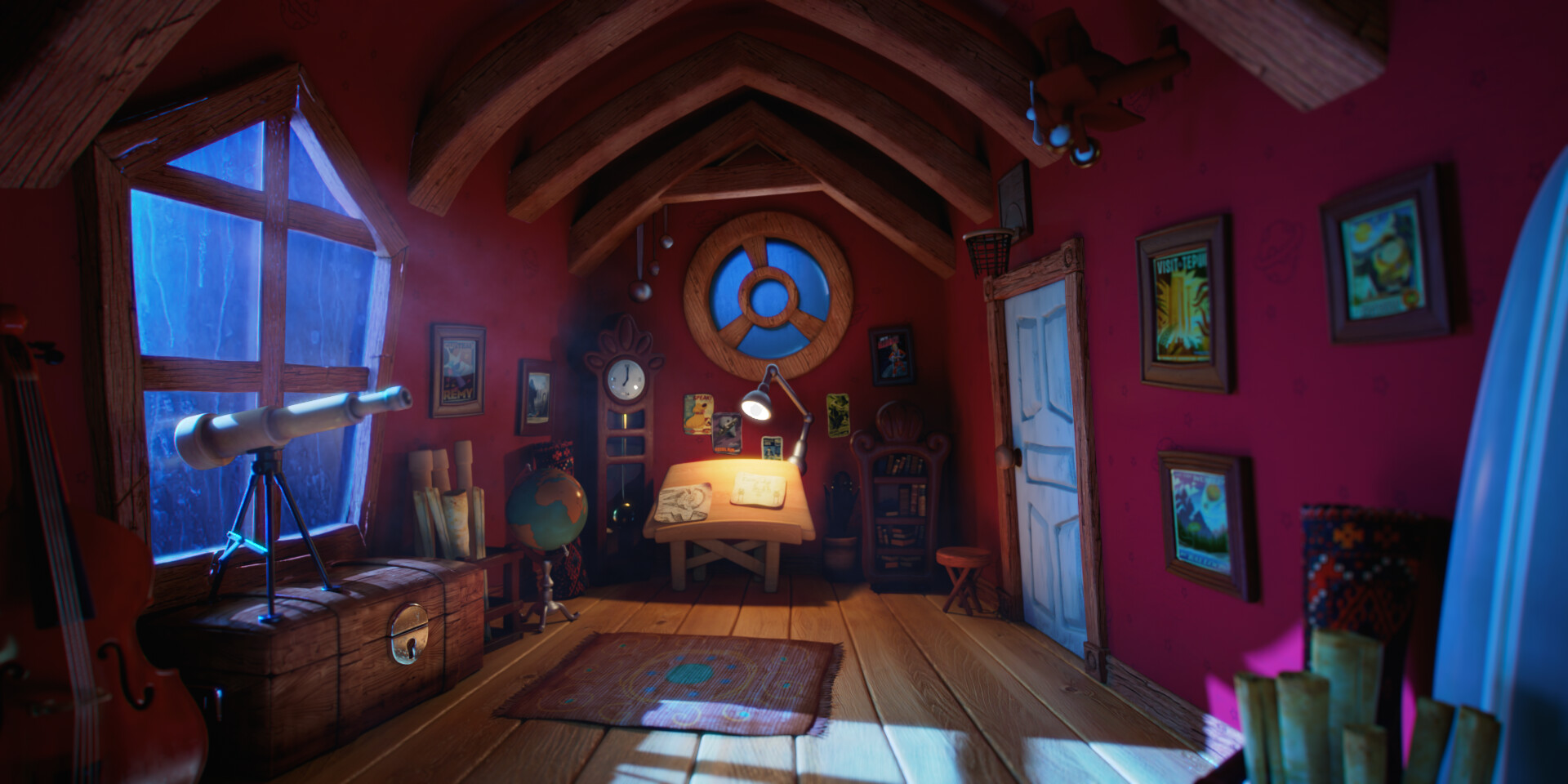 ArtStation - Lighting Practice (Katana RenderMan)